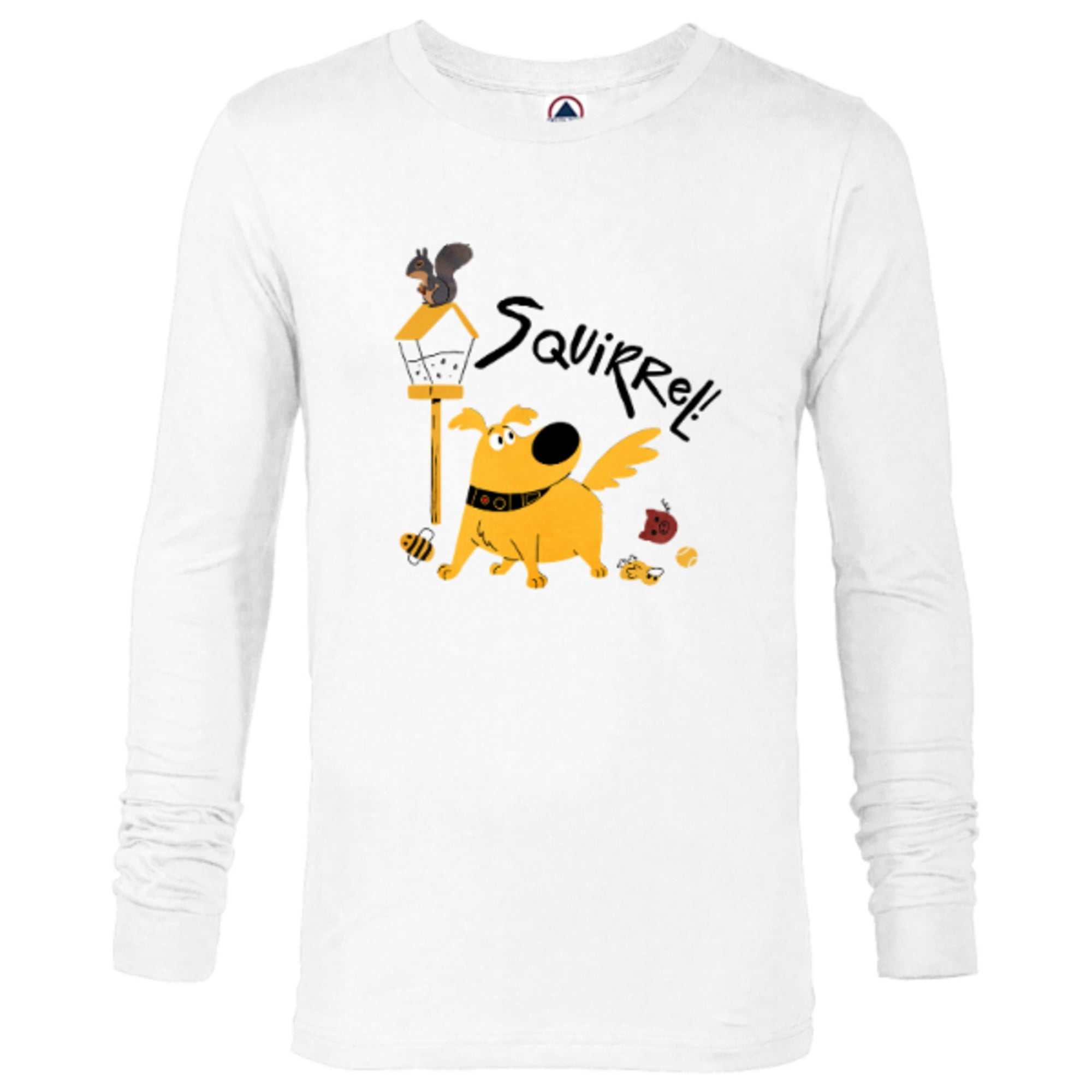 Disney and Pixar's Dug Days Squirrel Bird Feeder - Long Sleeve T-Shirt ...