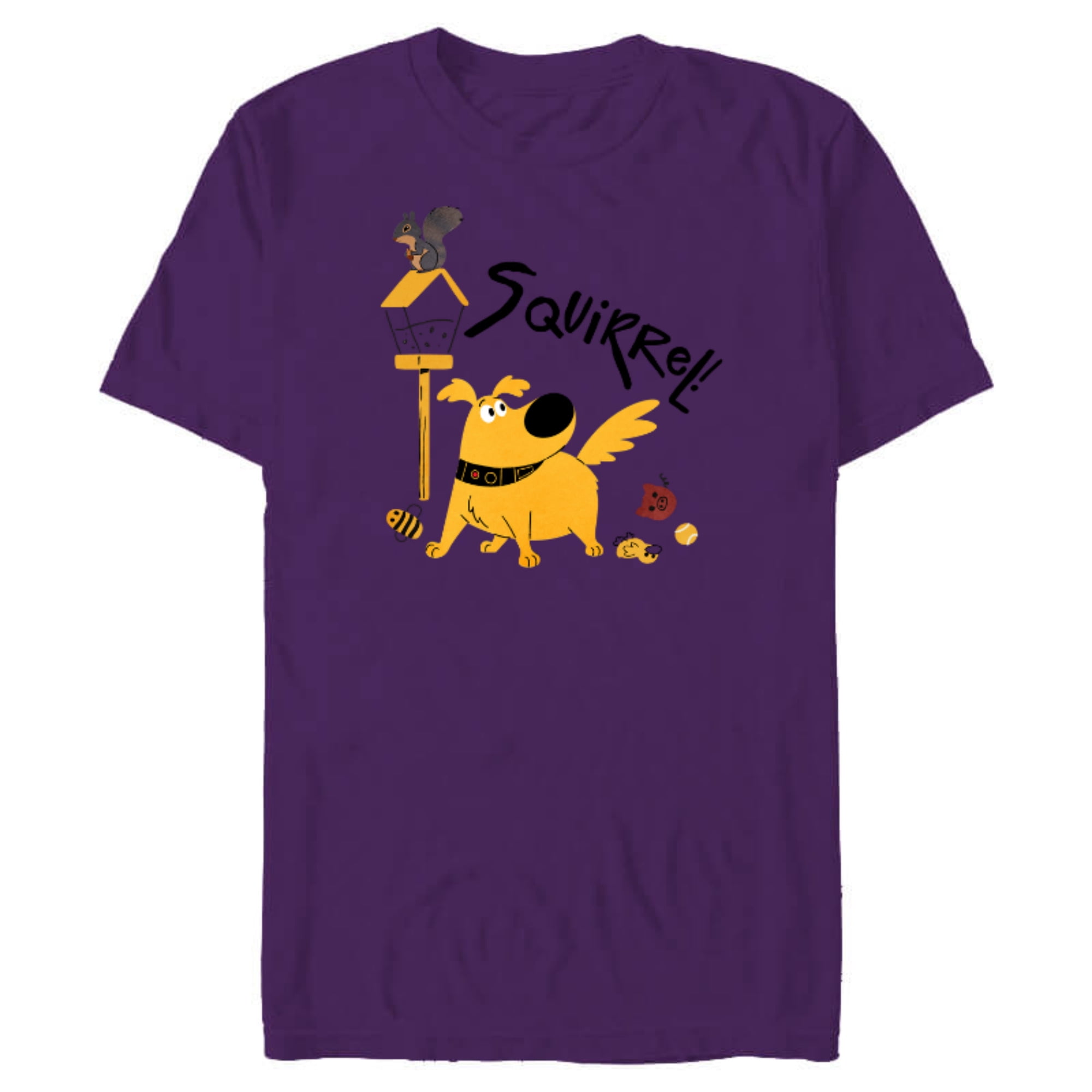 Disney and Pixar's Dug Days Squirrel Bird Feeder - Short Sleeve Blended ...