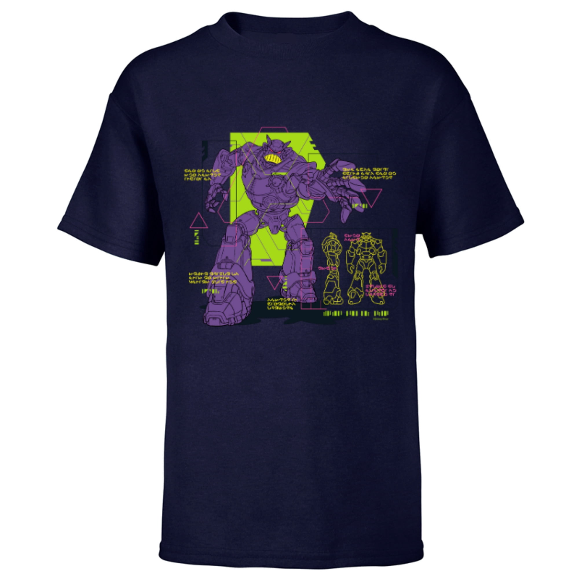 Disney and Pixar’s Lightyear Emperor Zurg Blueprint - Short Sleeve T ...