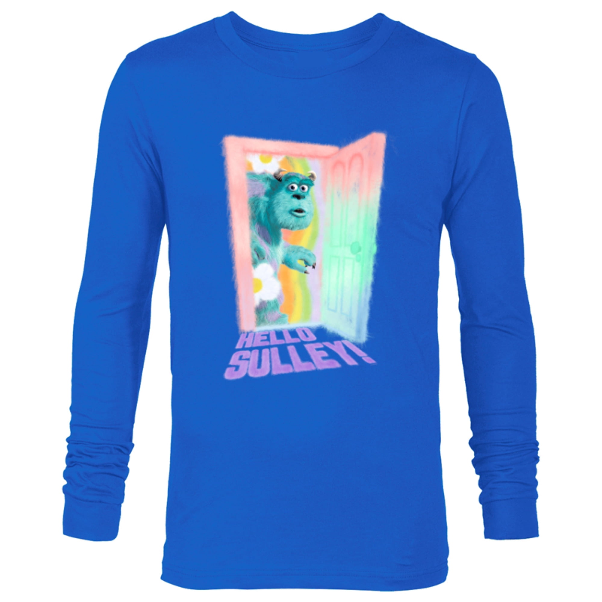Disney and Pixar’s Monsters Inc Hello Sulley Door Peek - Long Sleeve T ...