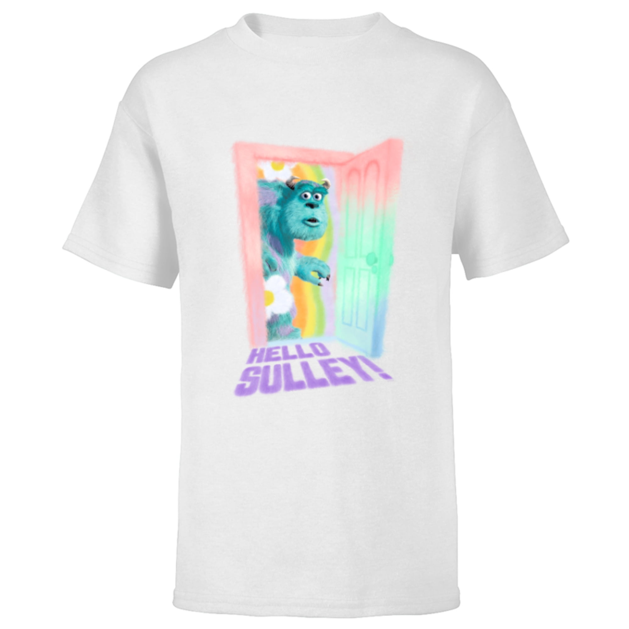 Disney and Pixar’s Monsters Inc Hello Sulley Door Peek - Short Sleeve T ...