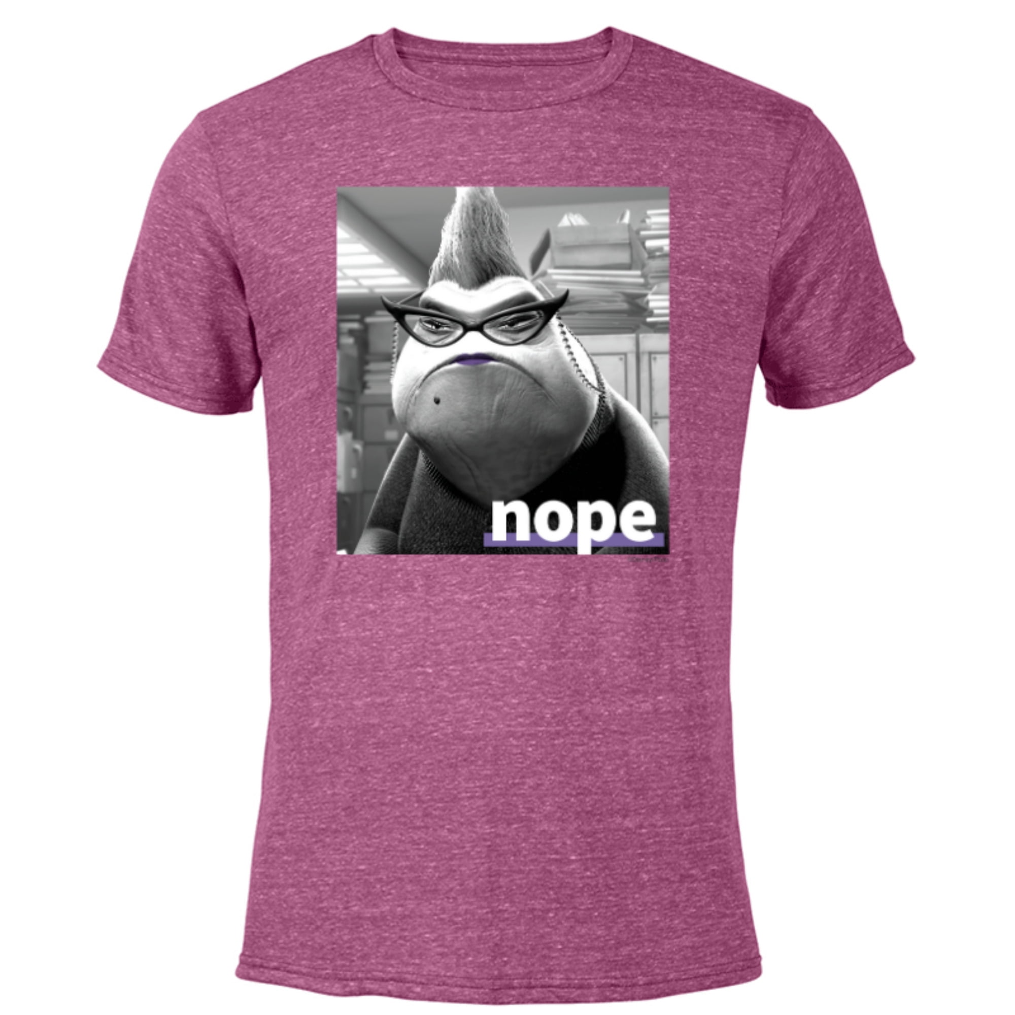 Disney and Pixar’s Monsters, Inc. Roz Nope Quote - Short Sleeve Blended ...