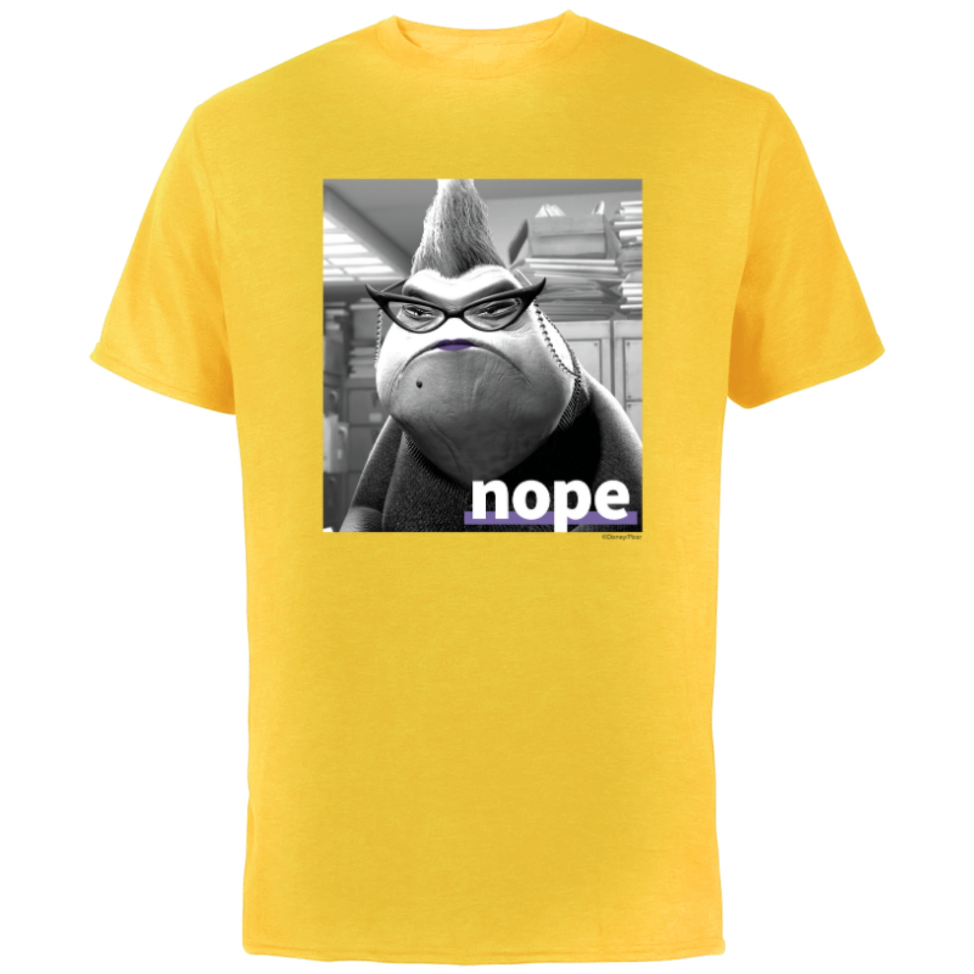 Disney and Pixar’s Monsters, Inc. Roz Nope Quote - Short Sleeve Cotton ...