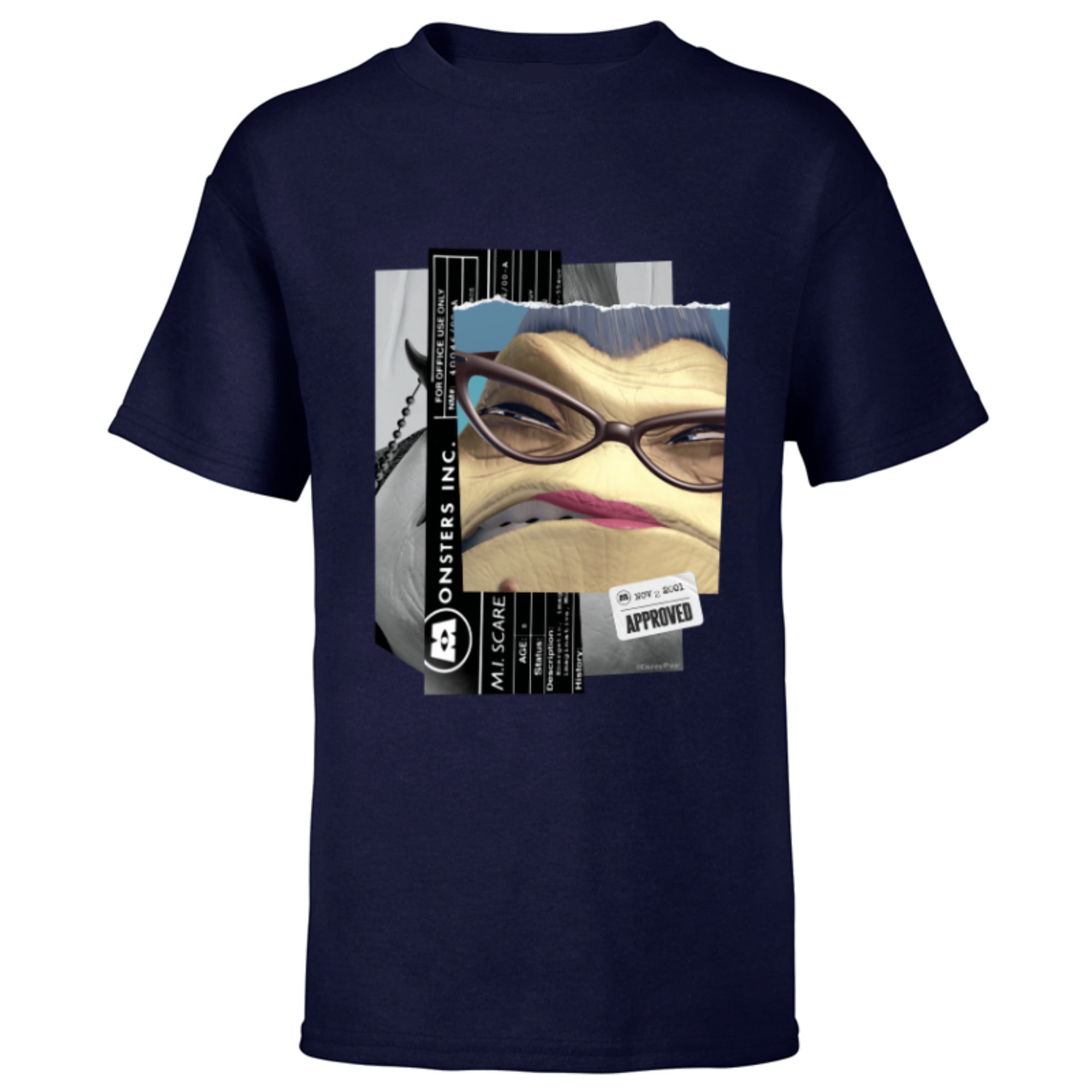 Disney and Pixar’s Monsters, Inc. Roz Personnel File - Short Sleeve T ...