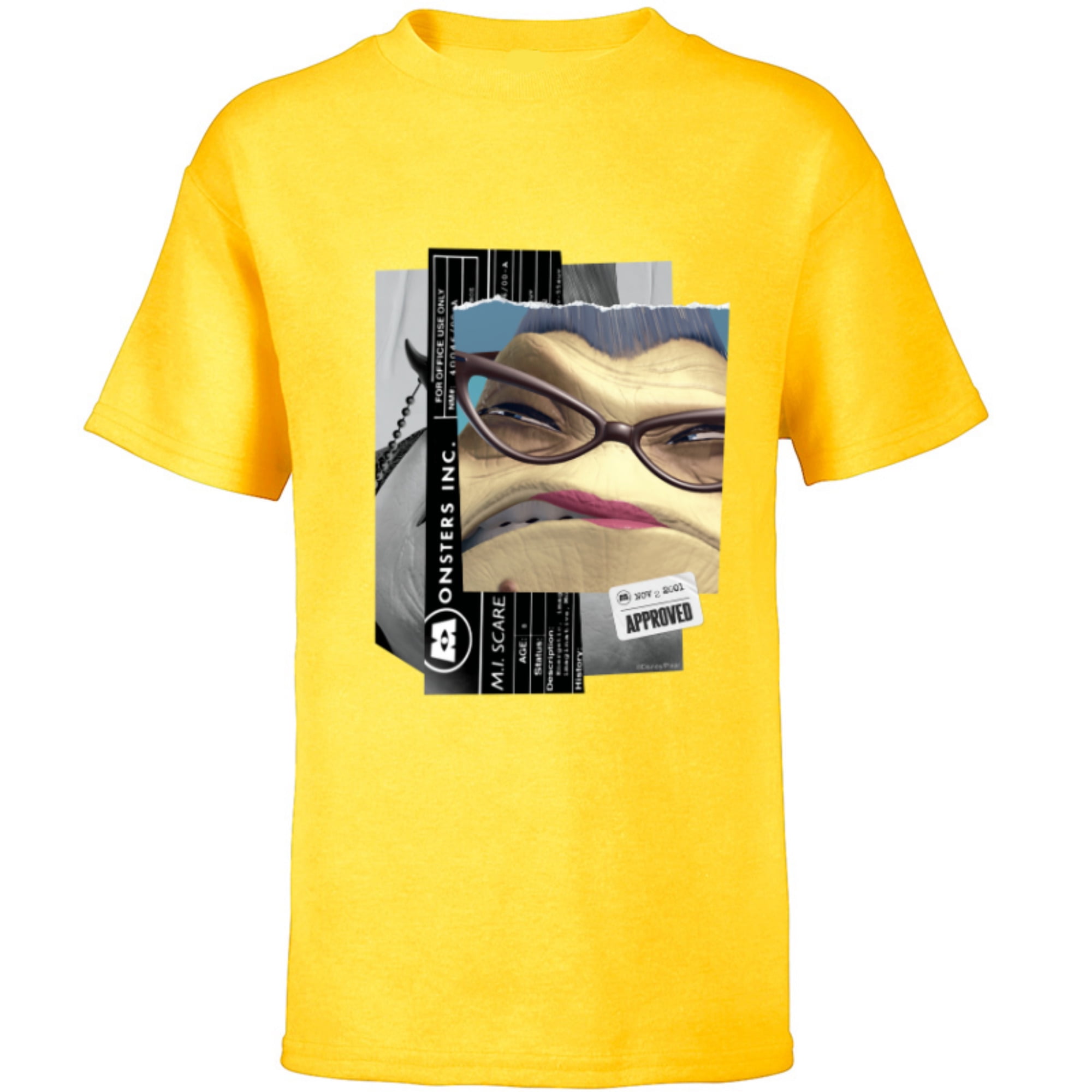 Disney and Pixar’s Monsters, Inc. Roz Personnel File - Short Sleeve T ...