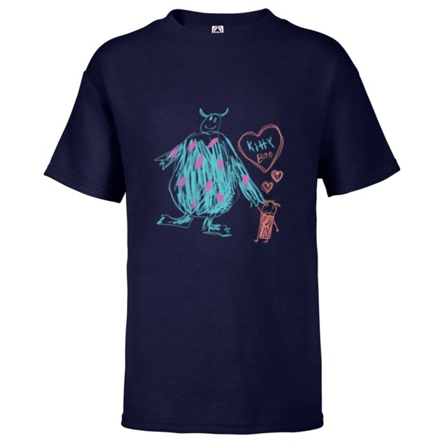Disney and Pixar's Monsters, Inc. Sulley Kitty and Boo - Short Sleeve T ...
