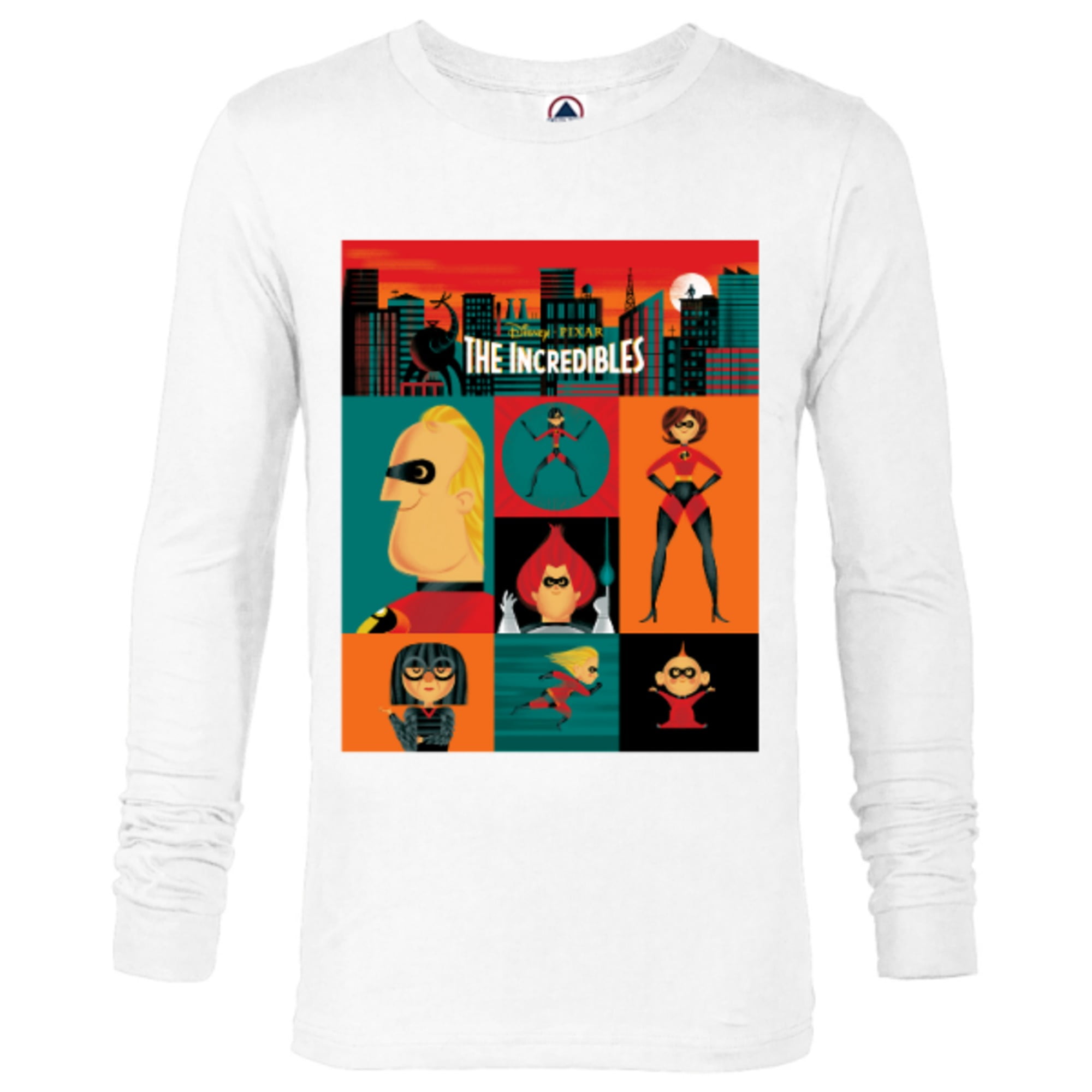 Disney and Pixar's The Incredibles Color Block - Long Sleeve T-Shirt ...