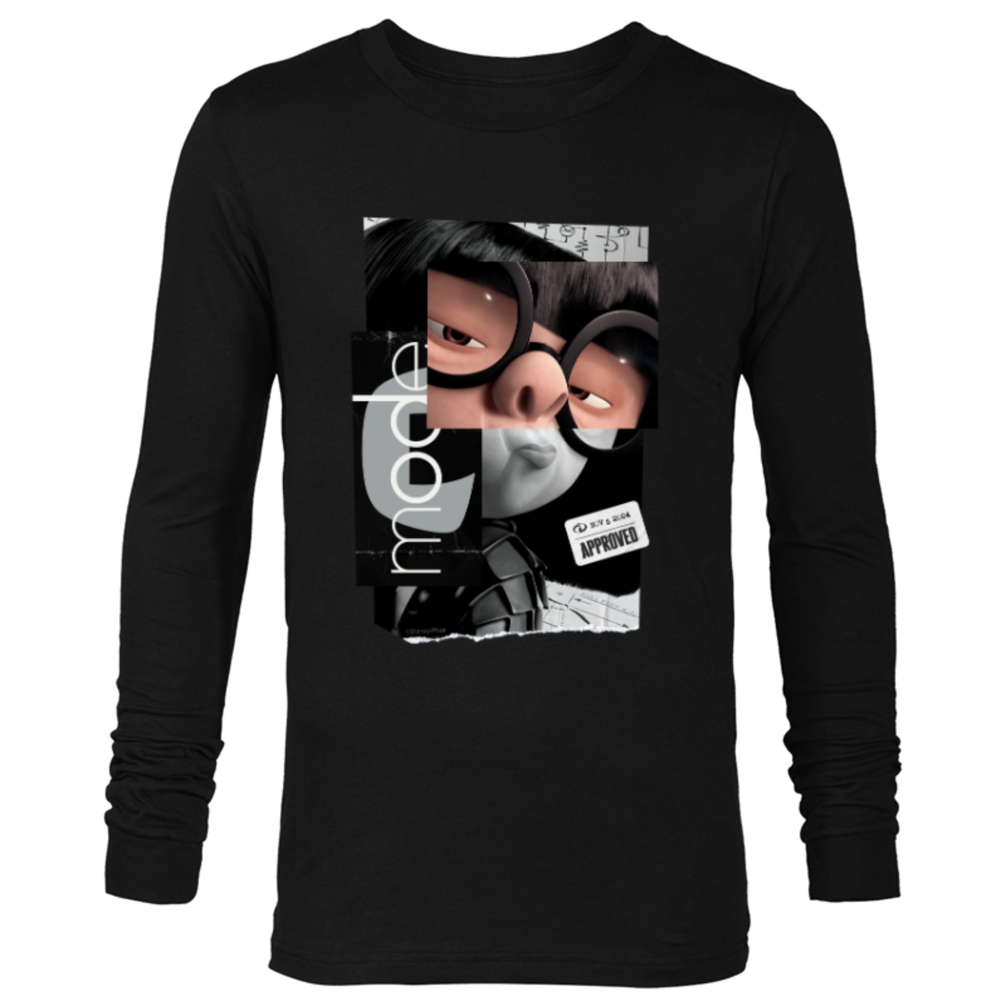 Disney and Pixar’s The Incredibles Edna Mode Fashion Logo - Long Sleeve ...