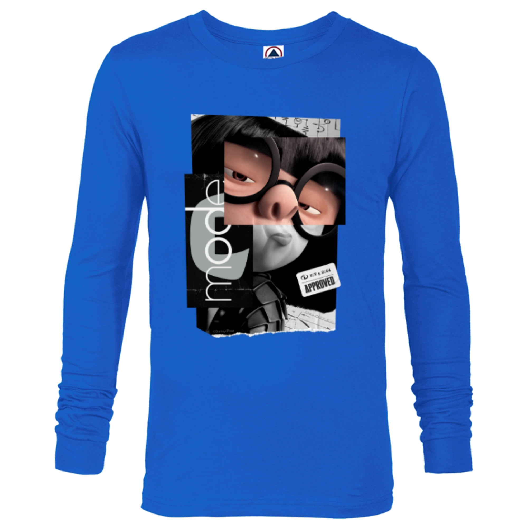 Disney and Pixar’s The Incredibles Edna Mode Fashion Logo - Long Sleeve ...