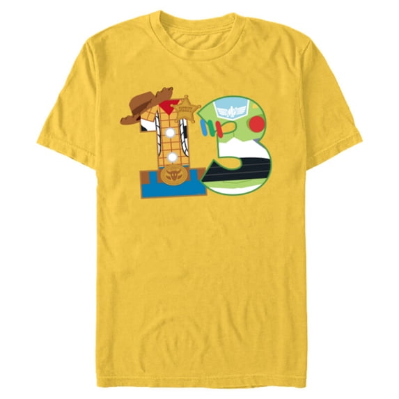 Disney and Pixar’s Toy Story 13th Birthday 13 Years Old - Short Sleeve ...