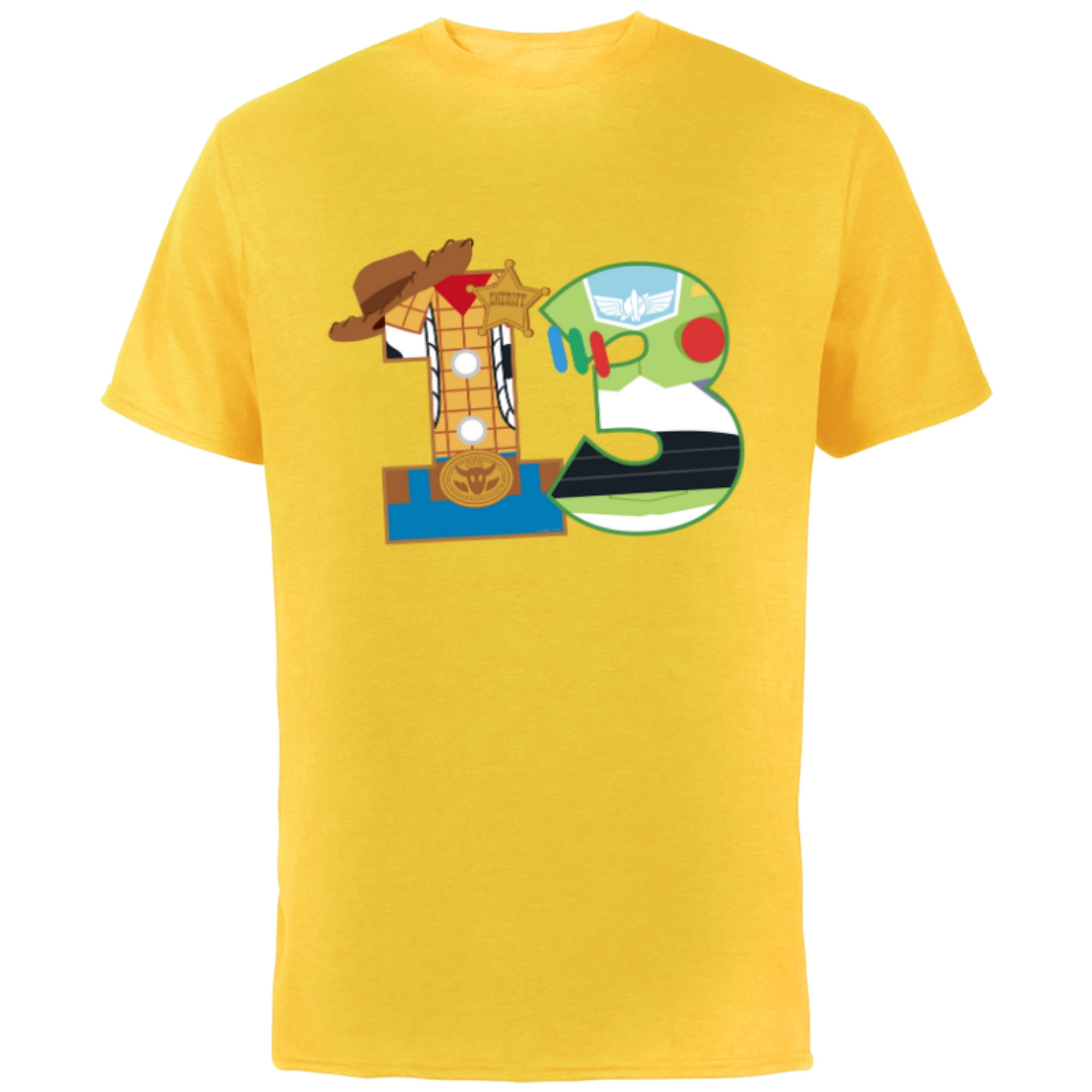 Disney and Pixar’s Toy Story 13th Birthday 13 Years Old - Short Sleeve ...