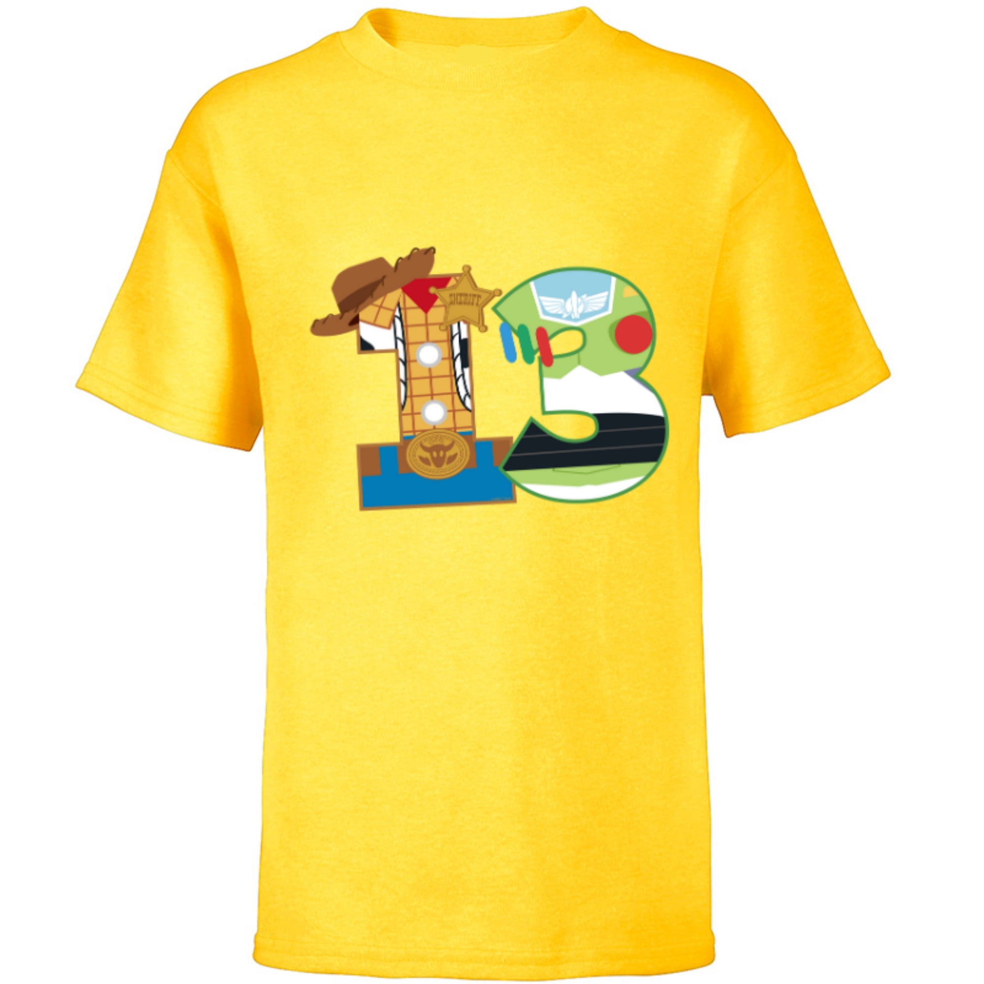 Disney and Pixar’s Toy Story 13th Birthday 13 Years Old - Short Sleeve ...