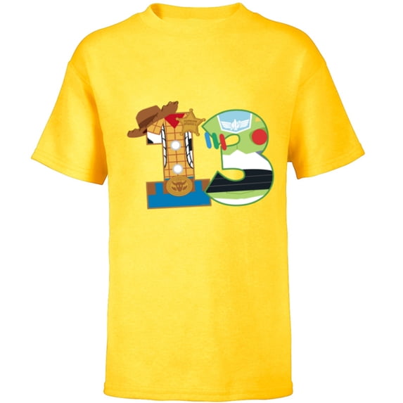 Disney and Pixar’s Toy Story 13th Birthday 13 Years Old - Short Sleeve ...