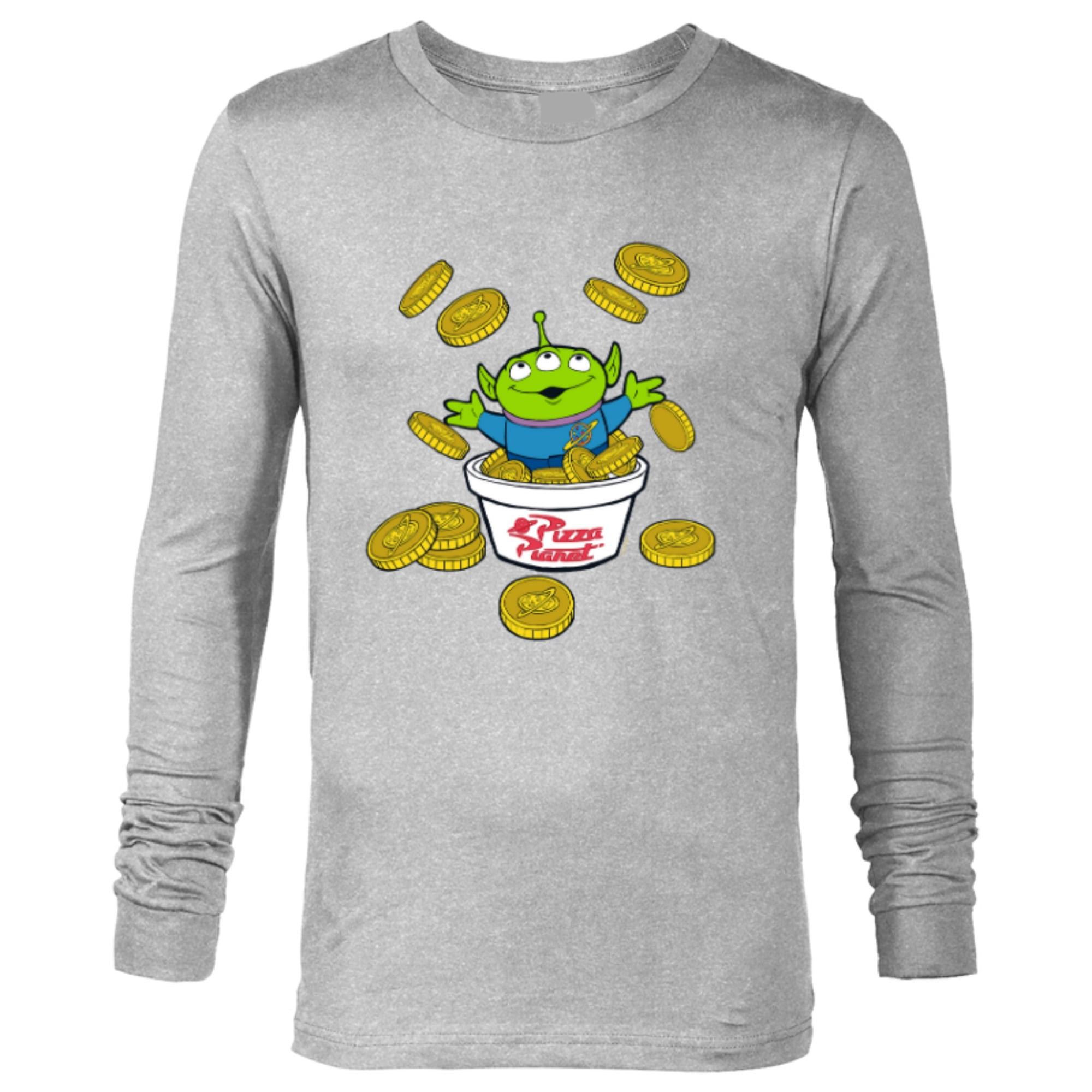 Disney and Pixar’s Toy Story Alien Pizza Planet Tokens - Long Sleeve T ...