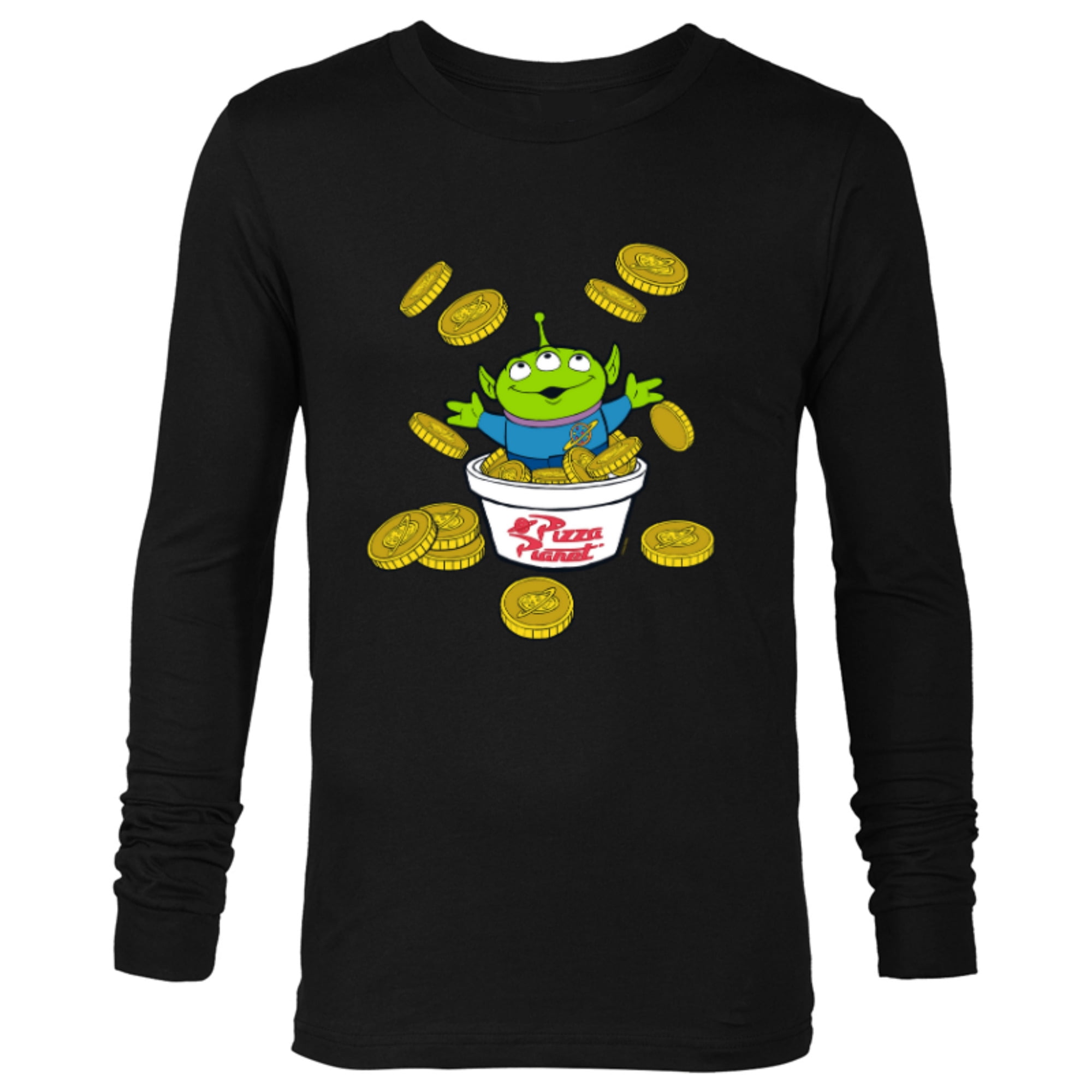Disney and Pixar’s Toy Story Alien Pizza Planet Tokens - Long Sleeve T ...
