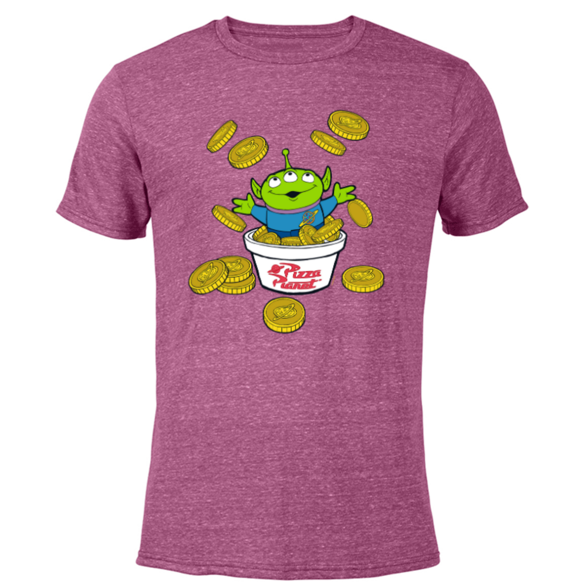 Disney and Pixar’s Toy Story Alien Pizza Planet Tokens - Short Sleeve ...