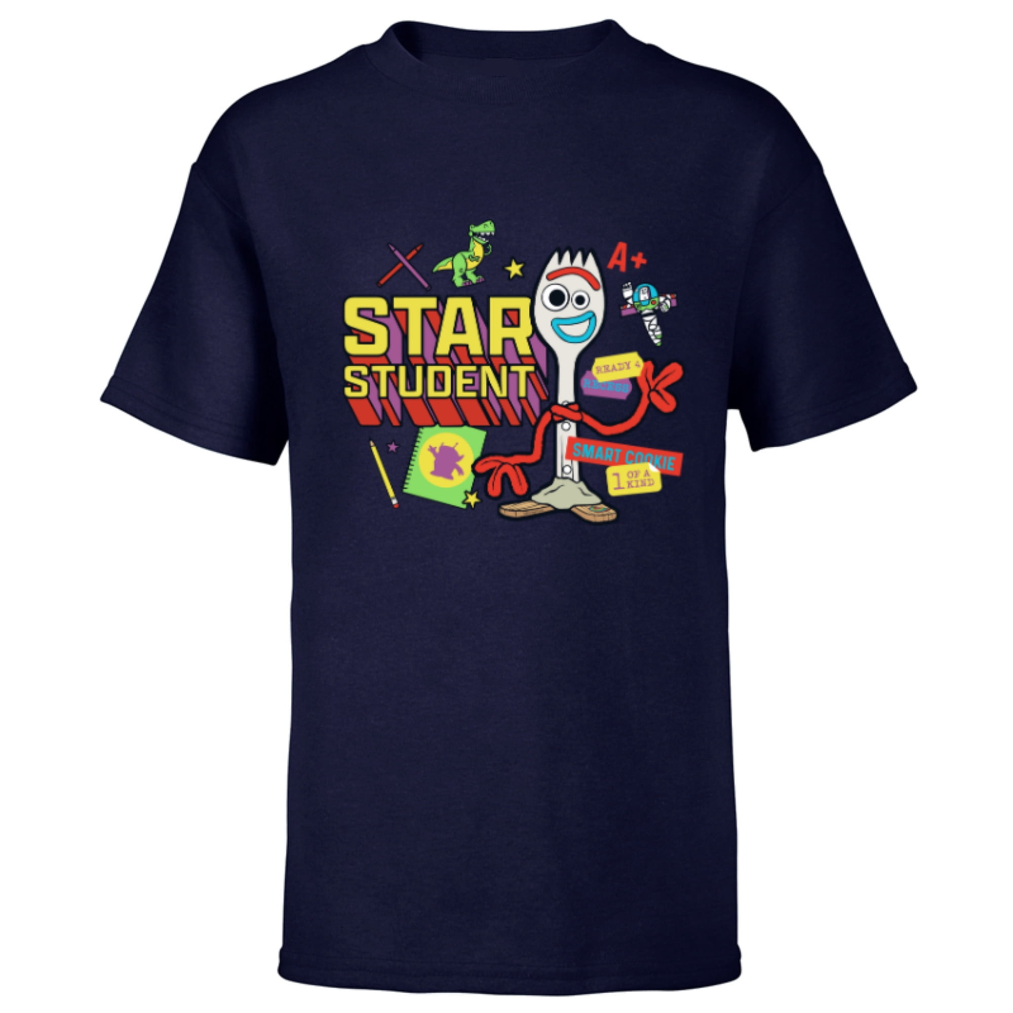 Disney and Pixar’s Toy Story Forky Star Student - Short Sleeve T-Shirt ...