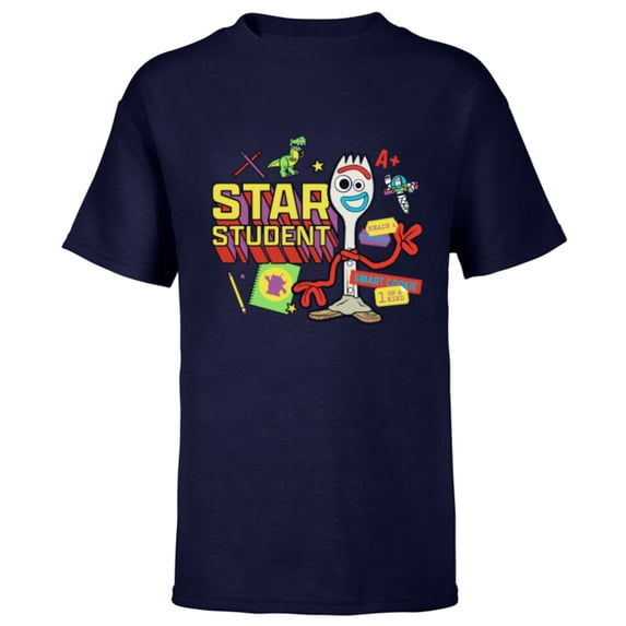 Disney and Pixar’s Toy Story Forky Star Student - Short Sleeve T-Shirt ...