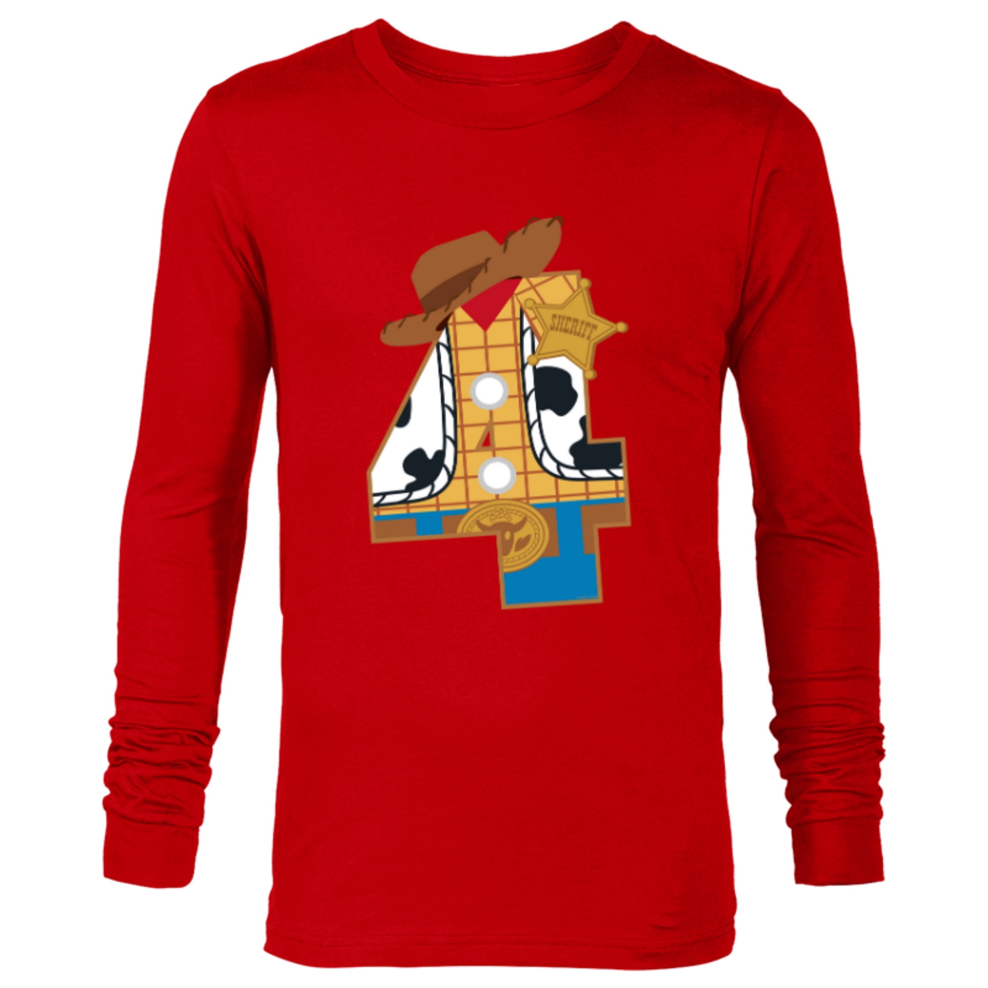 Disney and Pixar’s Toy Story Fourth Birthday 4 Years Old - Long Sleeve ...
