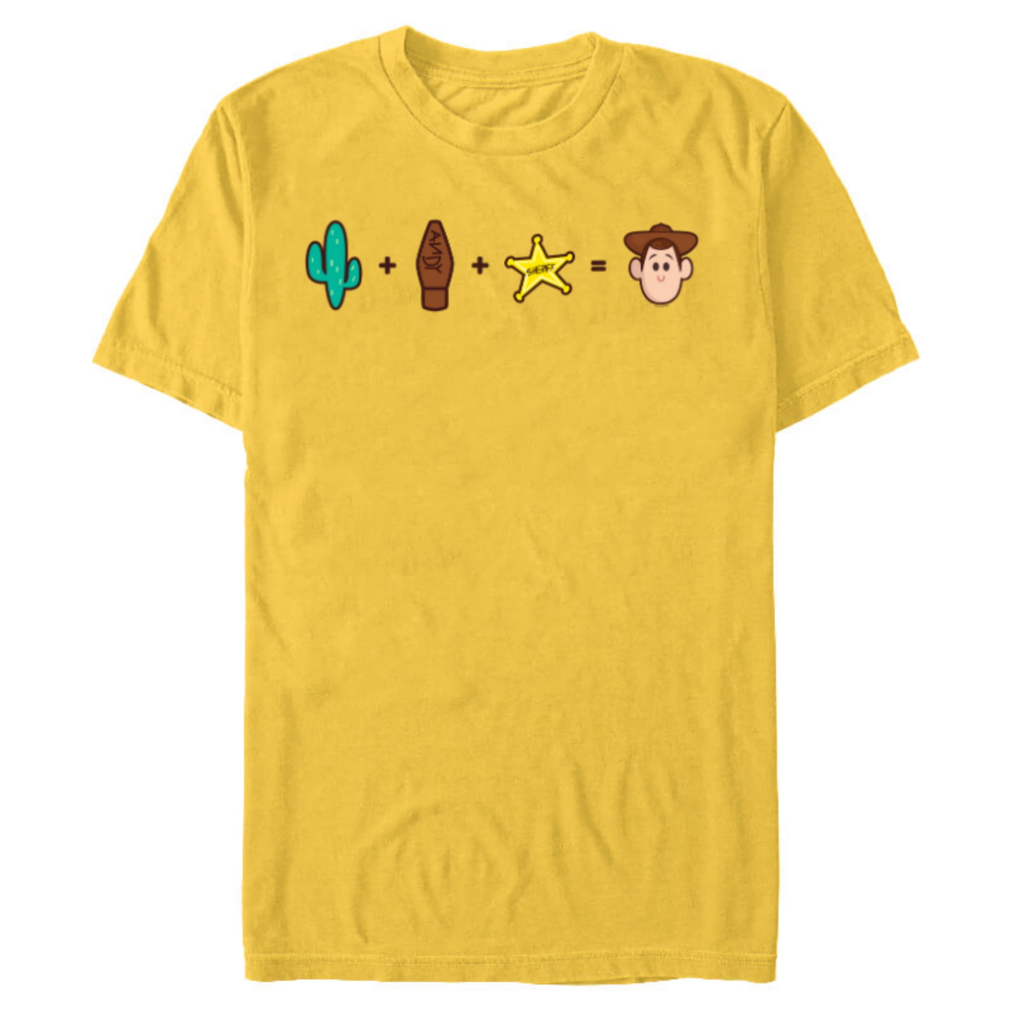 Disney and Pixar’s Toy Story Woody Emoji Code Formula - Short Sleeve ...