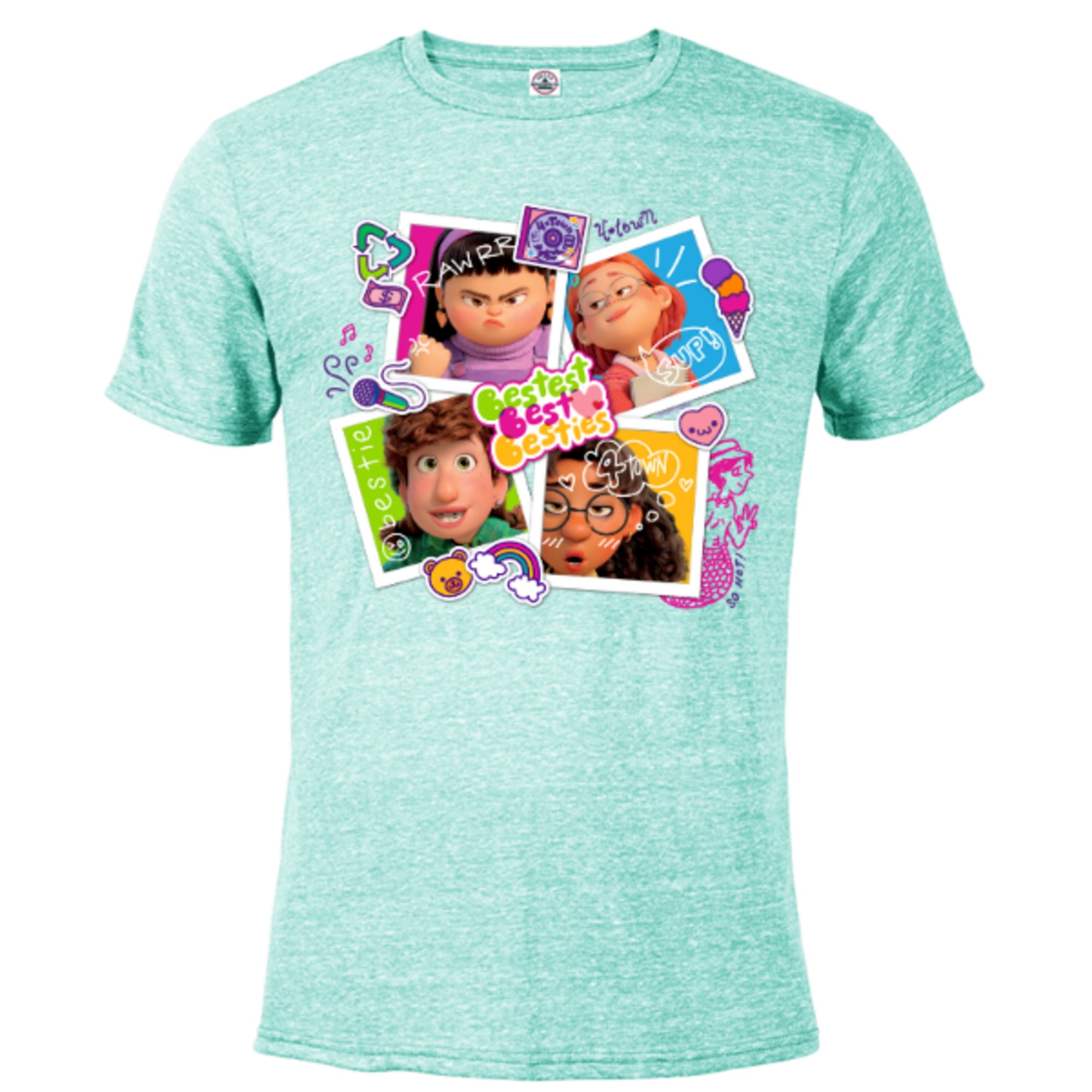 Disney and Pixar’s Turning Red Bestest Best Besties - Short Sleeve ...