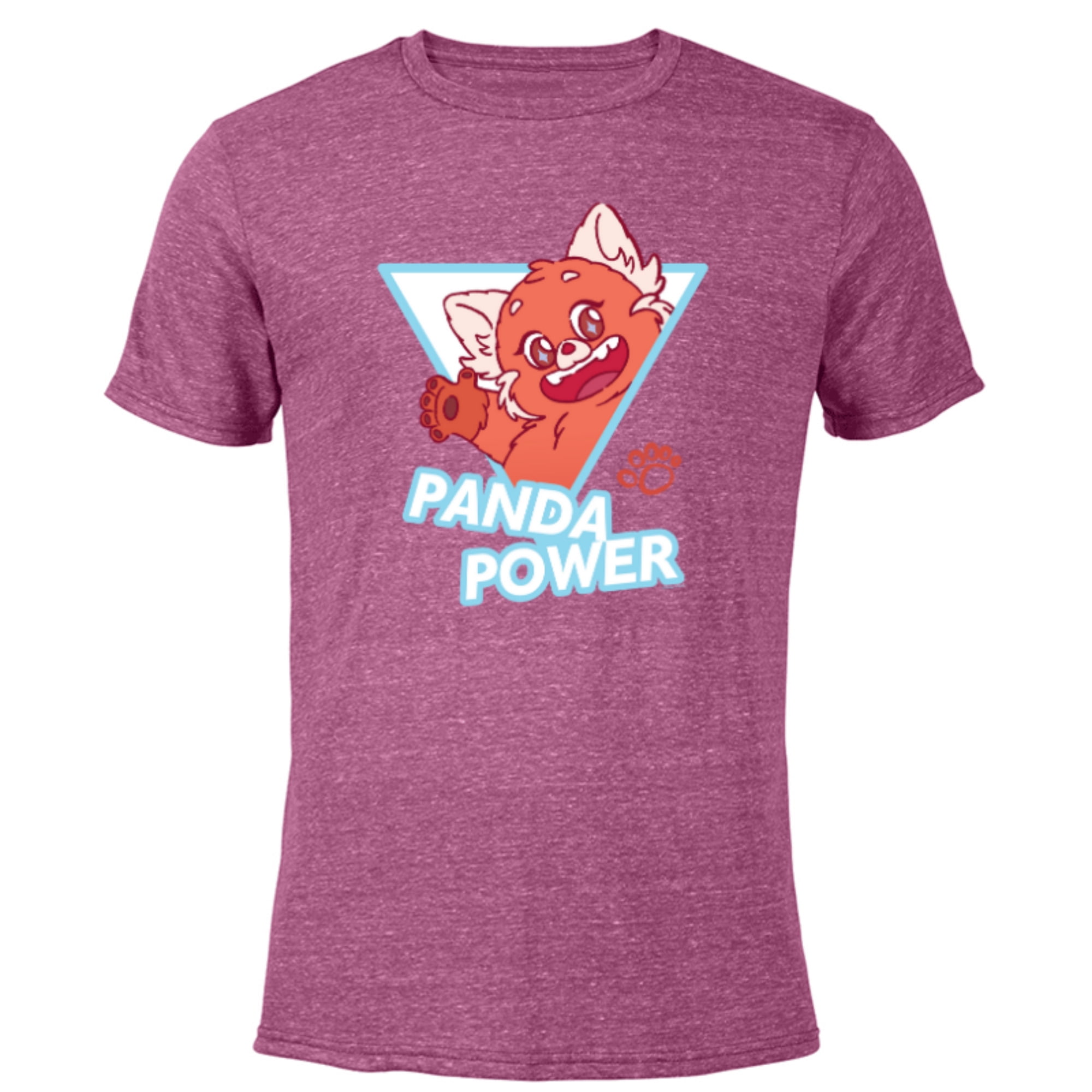Disney and Pixar’s Turning Red Fluffy Cute Mei Panda Power - Short Sleeve Blended T-Shirt for ...