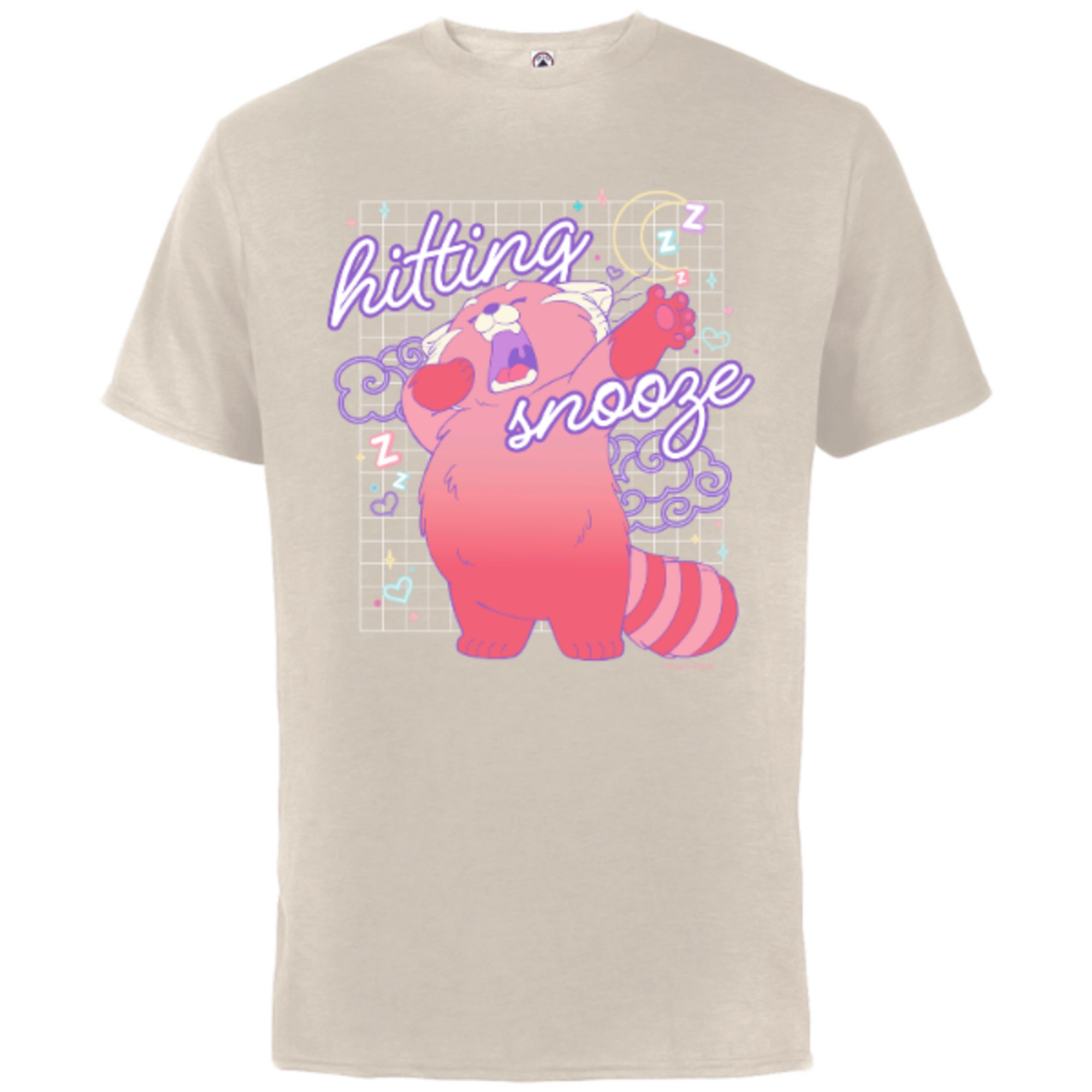 Disney and Pixar’s Turning Red Hitting Snooze - Short Sleeve Cotton T ...