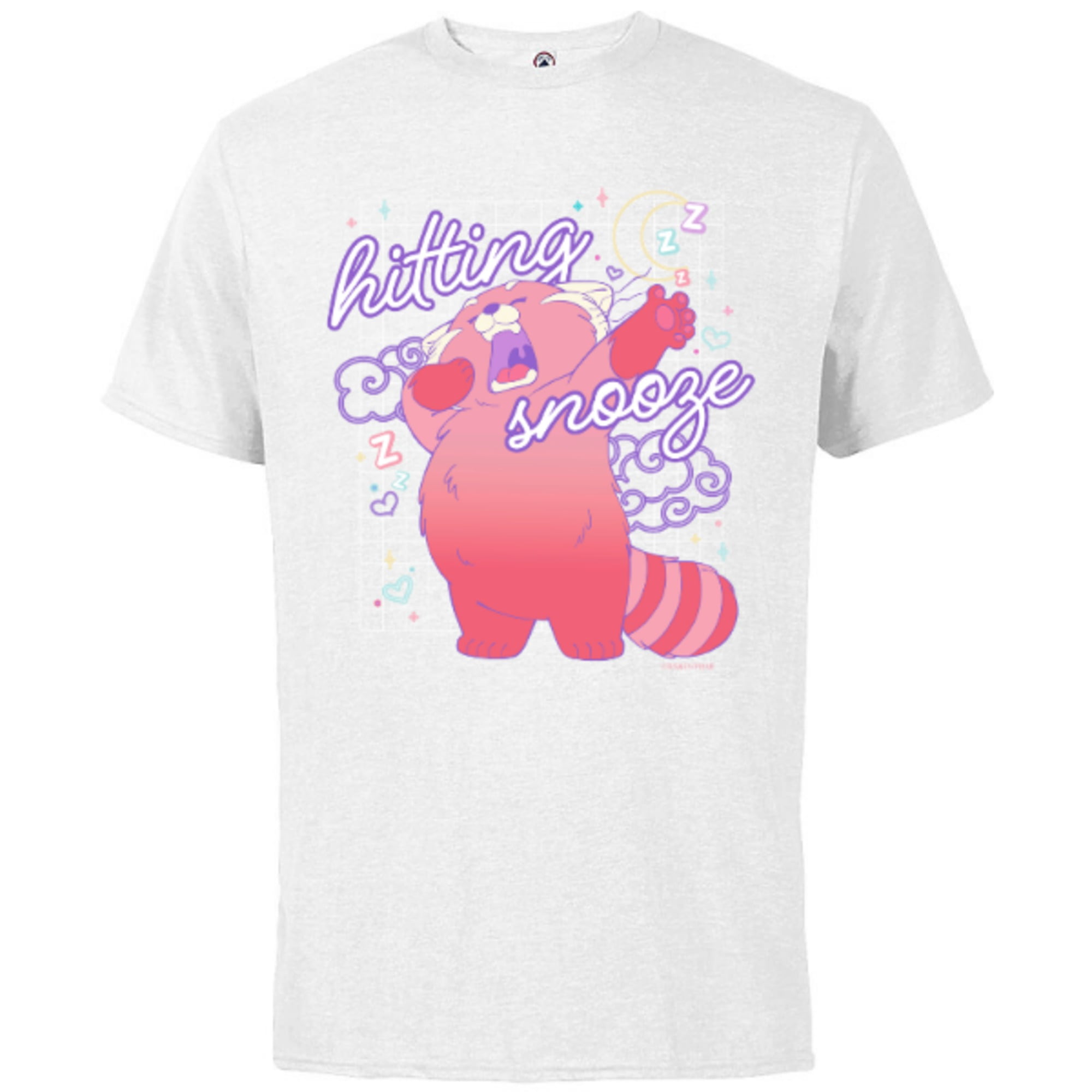 Disney and Pixar’s Turning Red Hitting Snooze - Short Sleeve Cotton T ...