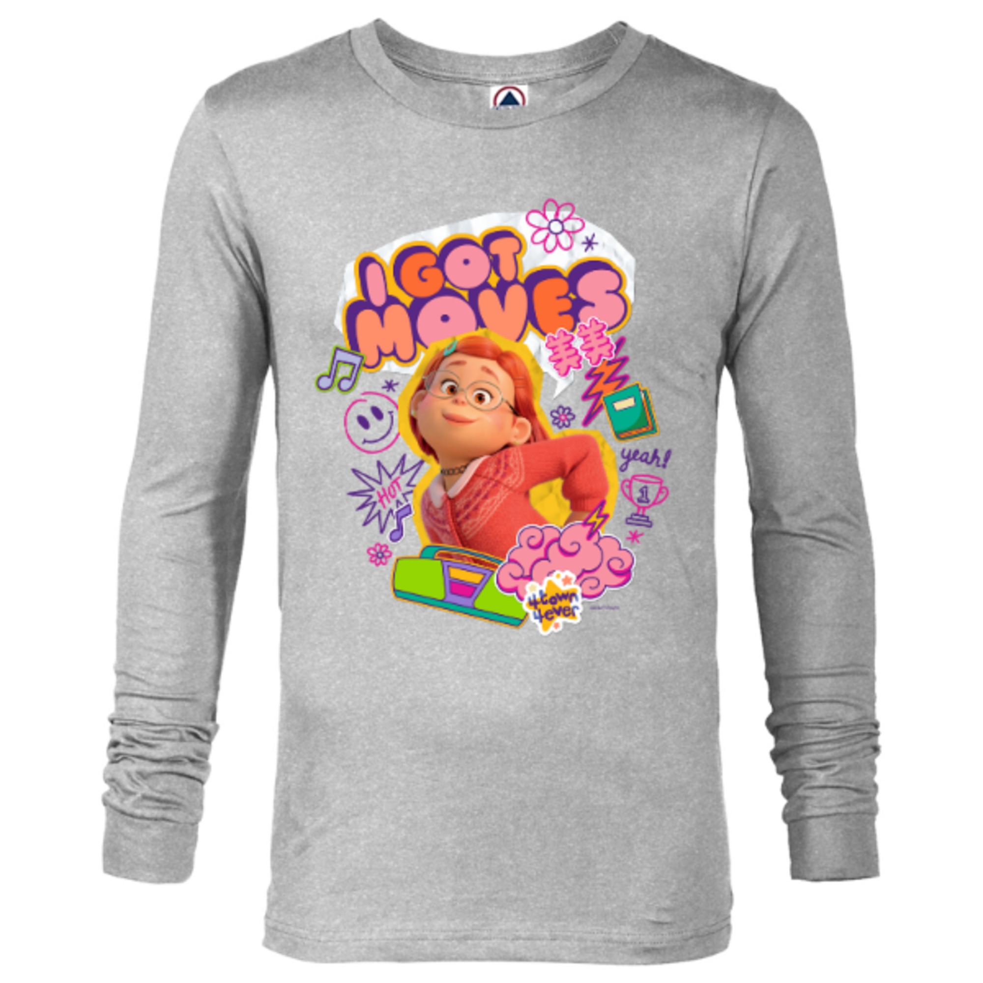 Disney and Pixar’s Turning Red Mei I Got Moves - Long Sleeve T-Shirt ...