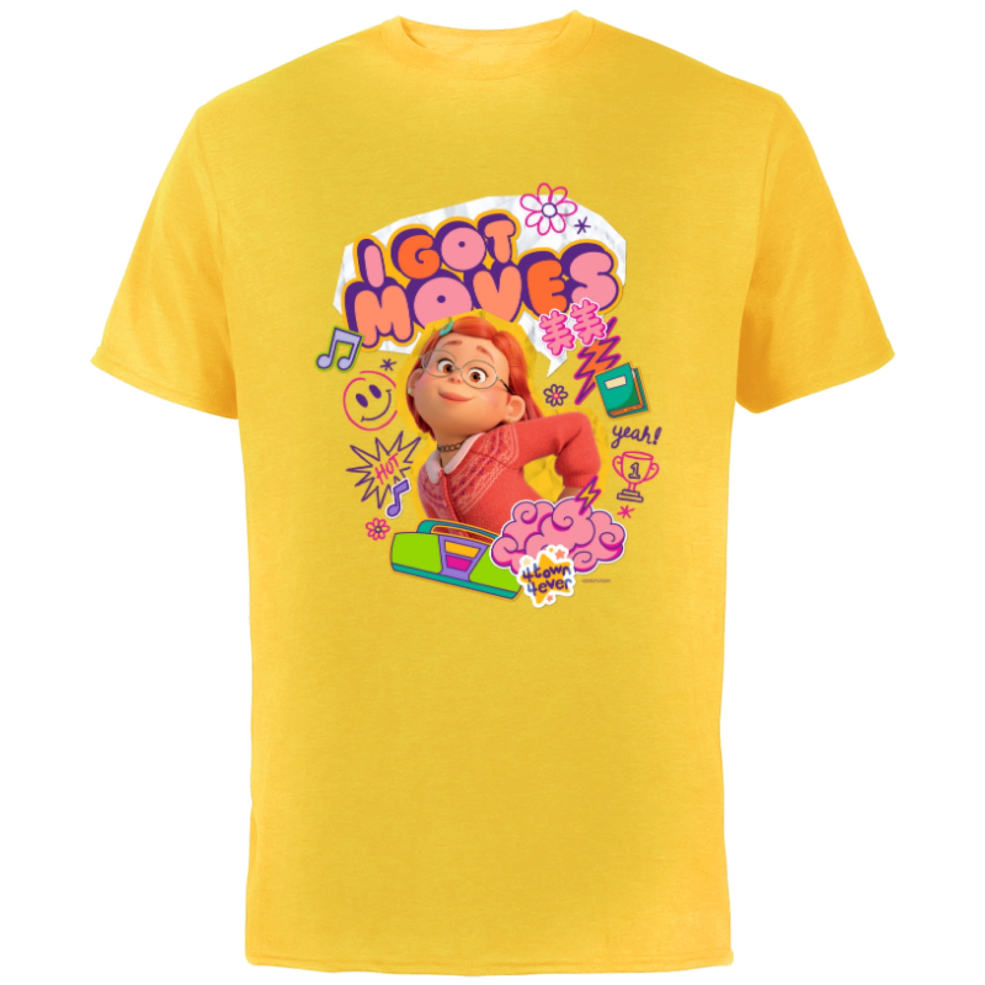 Disney and Pixar’s Turning Red Mei I Got Moves - Short Sleeve Cotton T ...