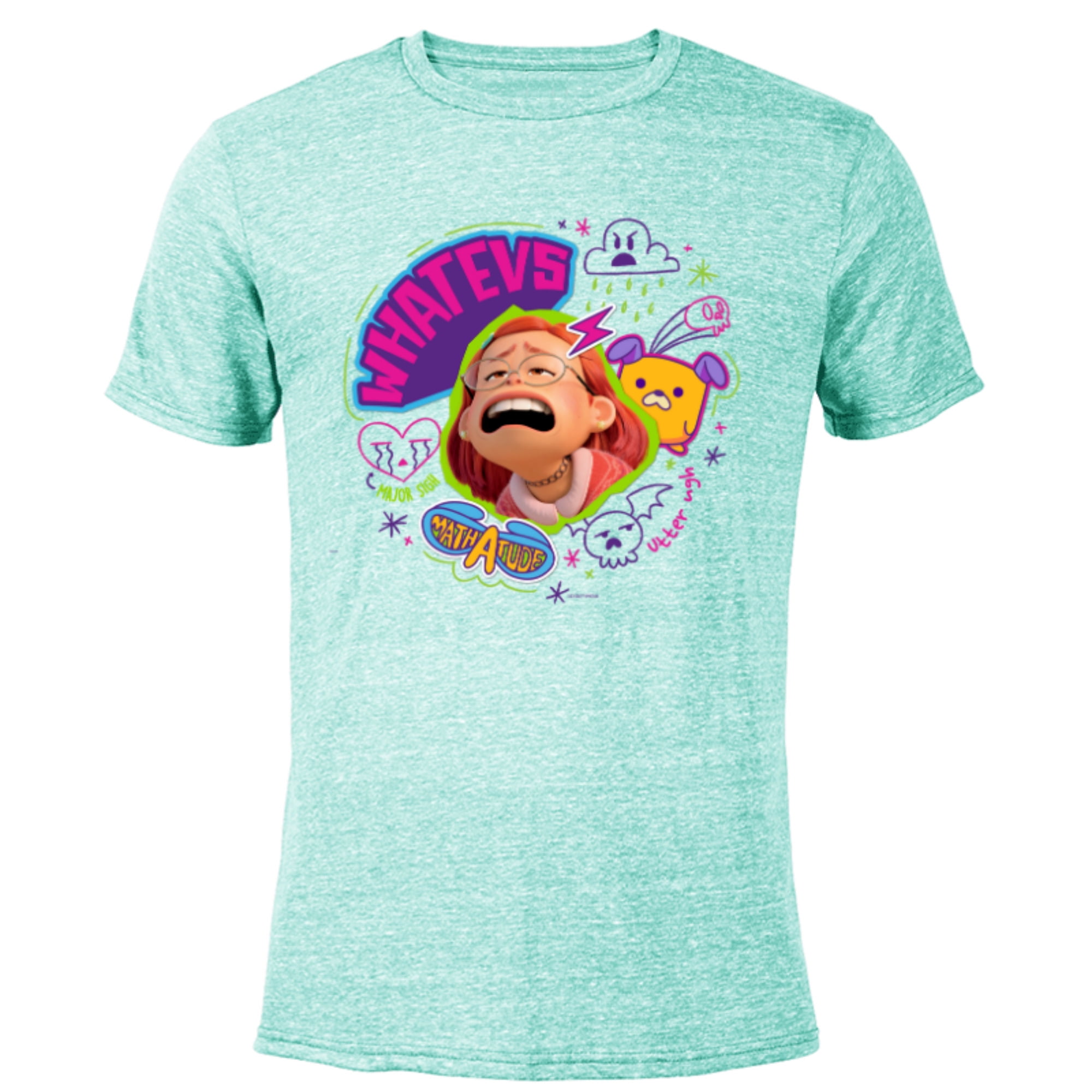 Disney and Pixar’s Turning Red Sad Mei Whatevs - Short Sleeve Blended T ...