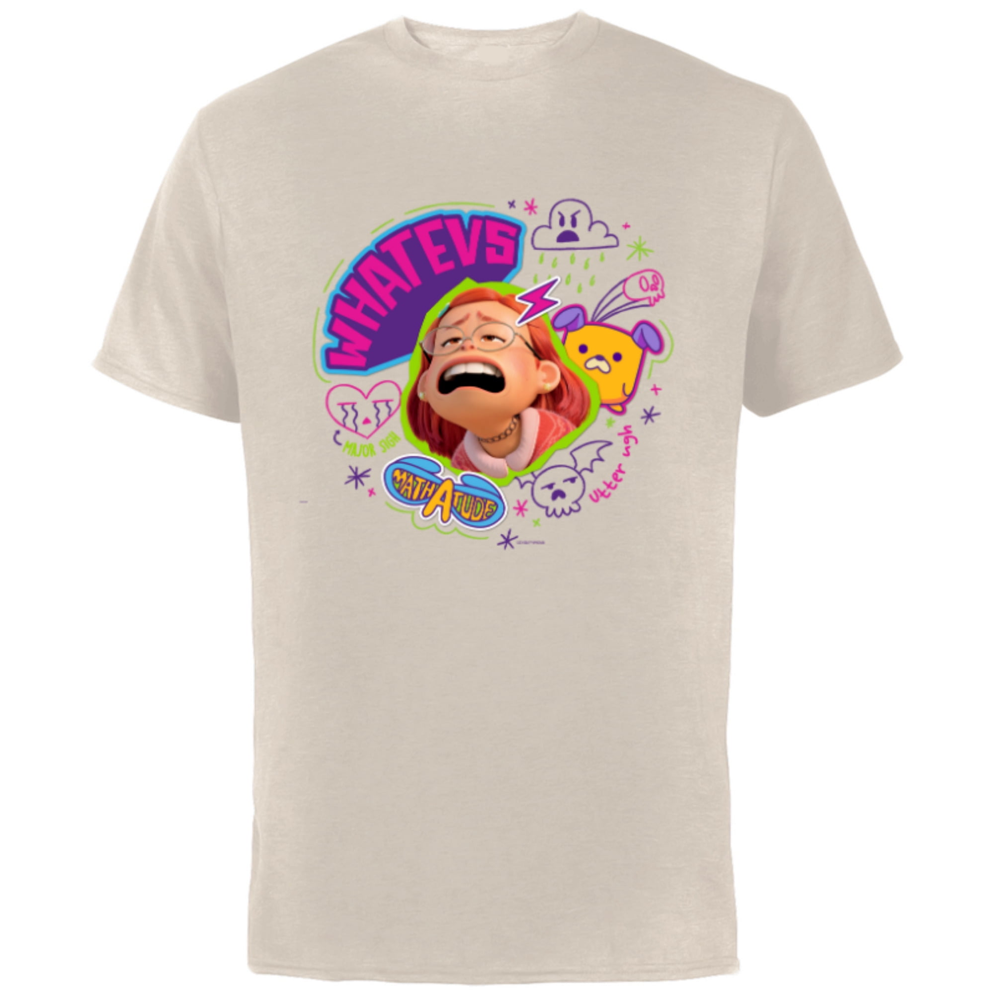 Disney and Pixar’s Turning Red Sad Mei Whatevs - Short Sleeve Cotton T ...