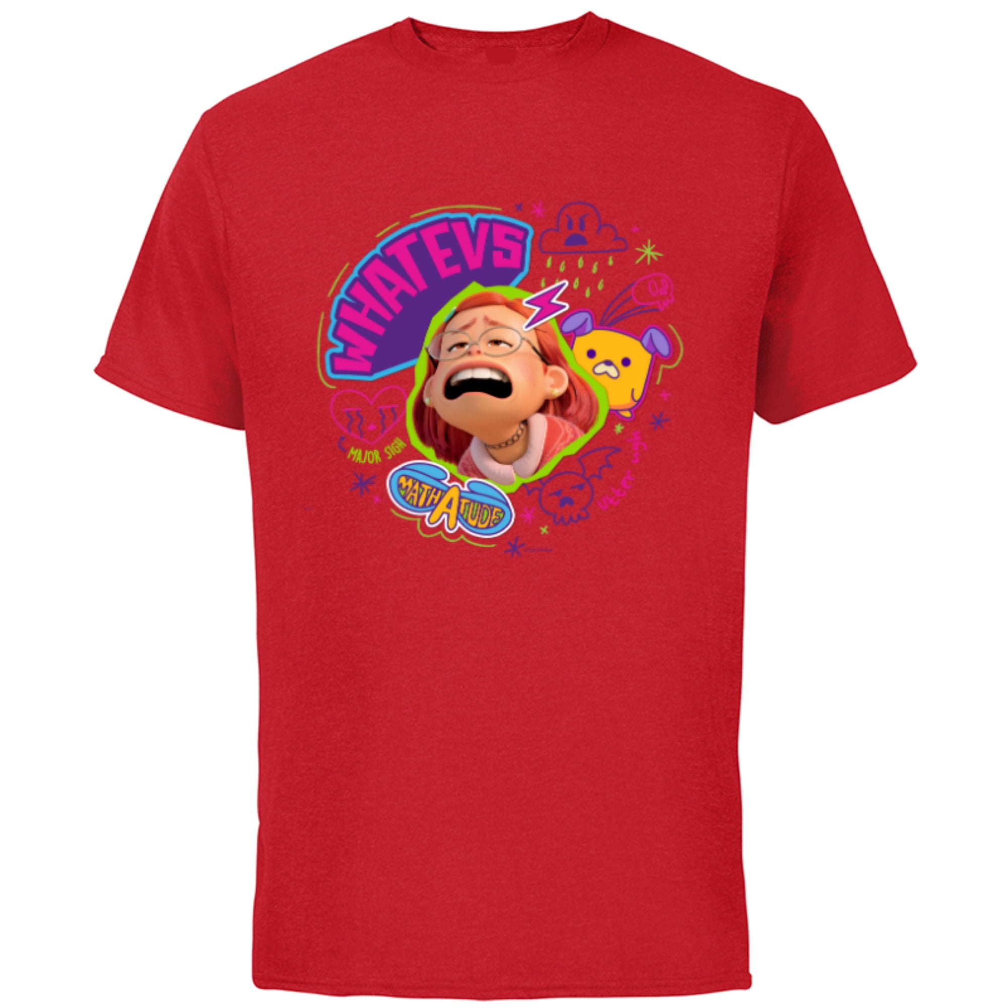 Disney and Pixar’s Turning Red Sad Mei Whatevs - Short Sleeve Cotton T ...