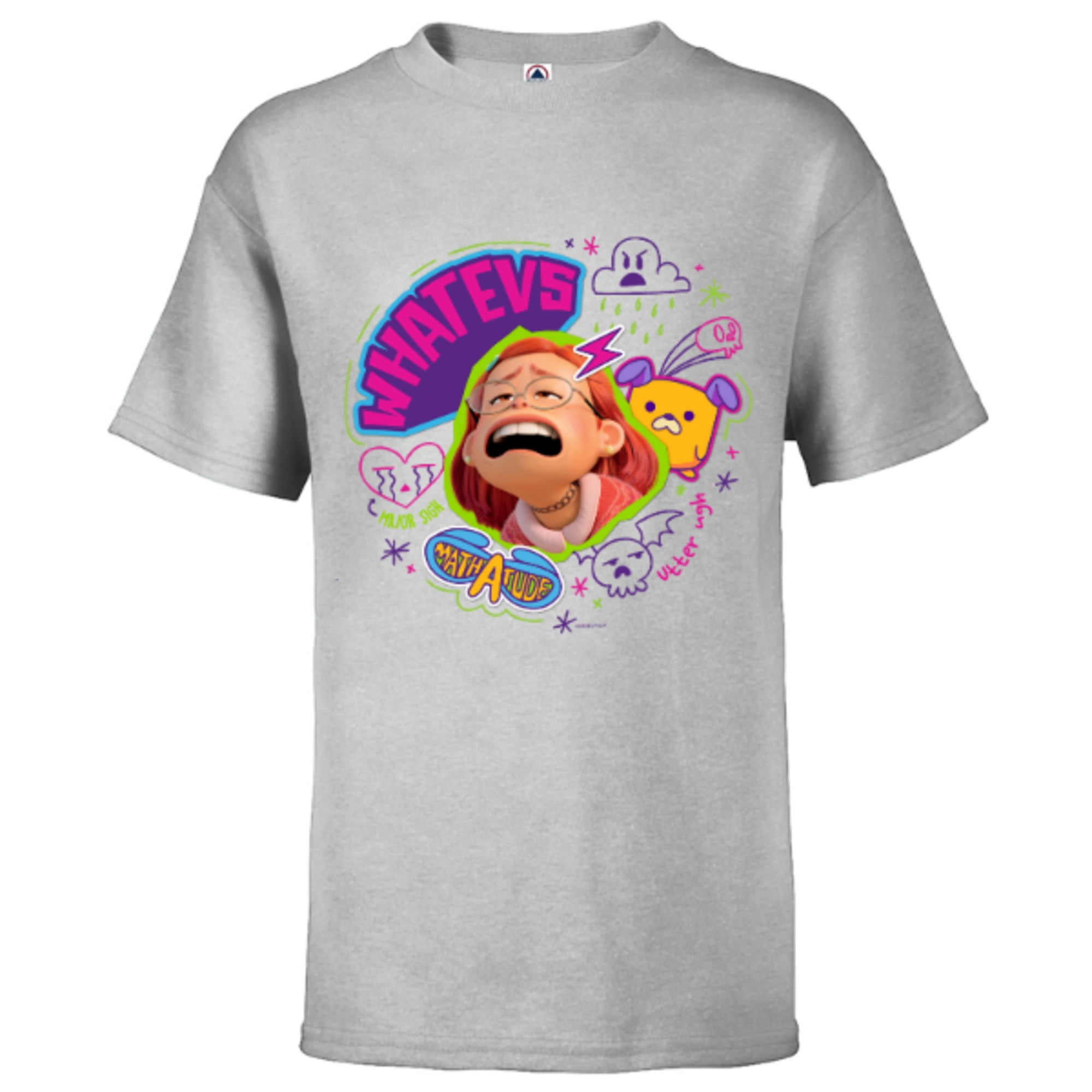 Disney and Pixar’s Turning Red Sad Mei Whatevs - Short Sleeve T-Shirt ...