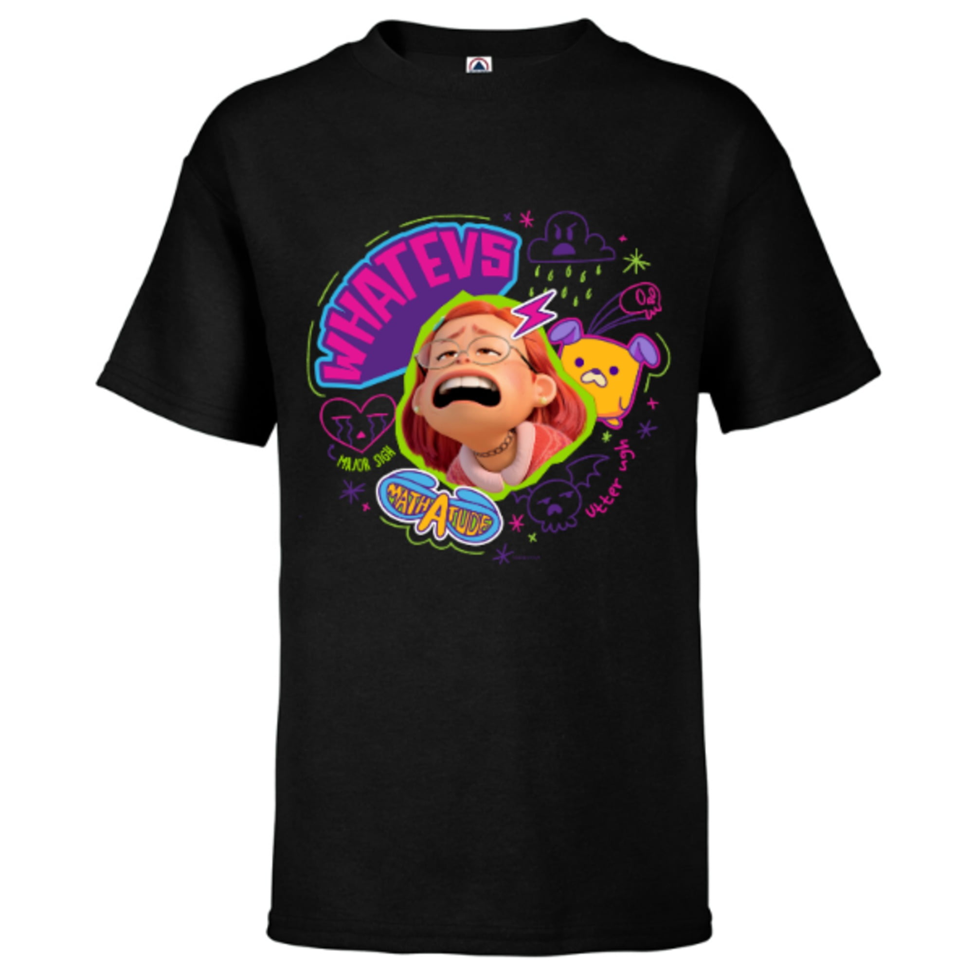 Disney and Pixar’s Turning Red Sad Mei Whatevs - Short Sleeve T-Shirt ...