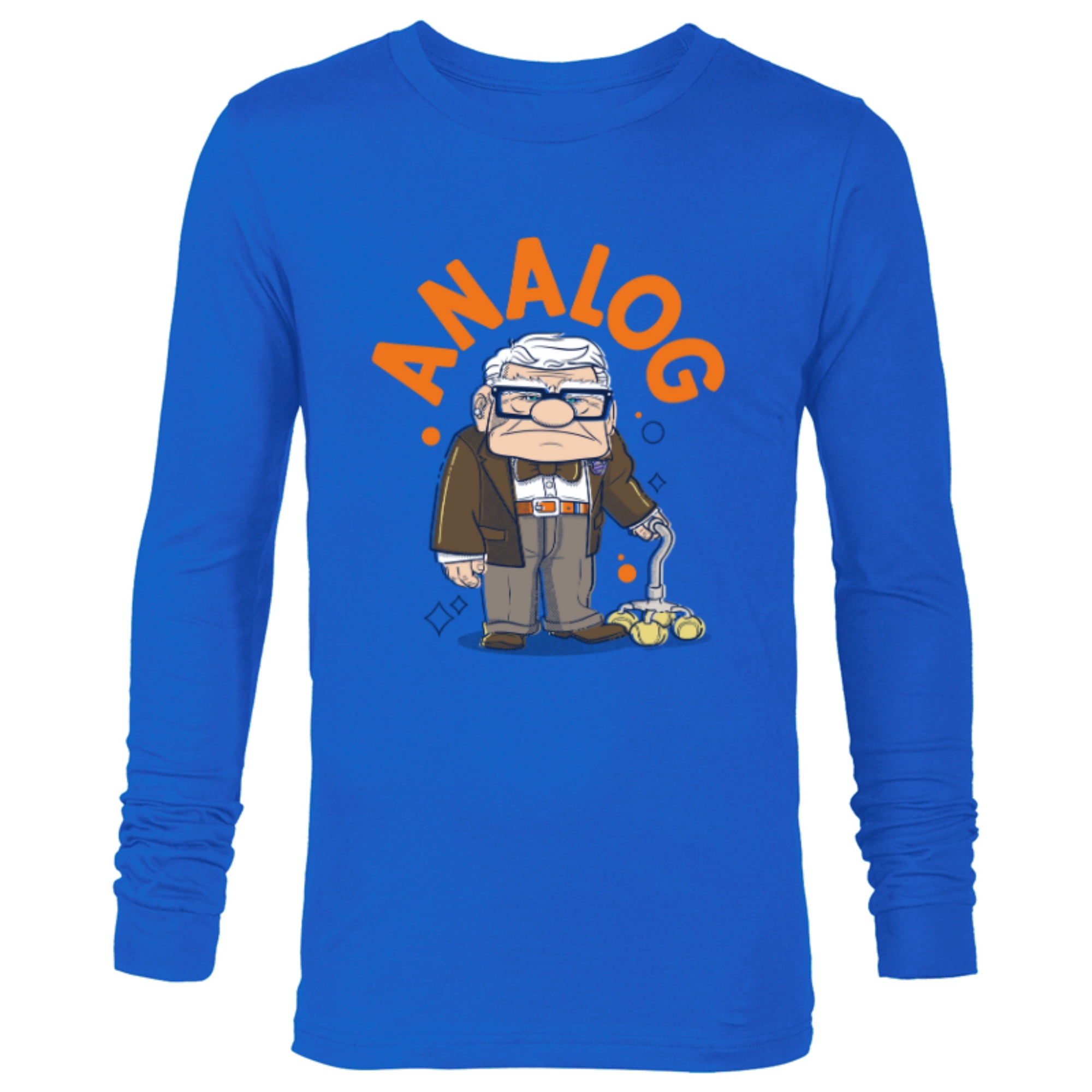 Disney and Pixar’s Up Carl Analog - Long Sleeve T-Shirt for Men ...