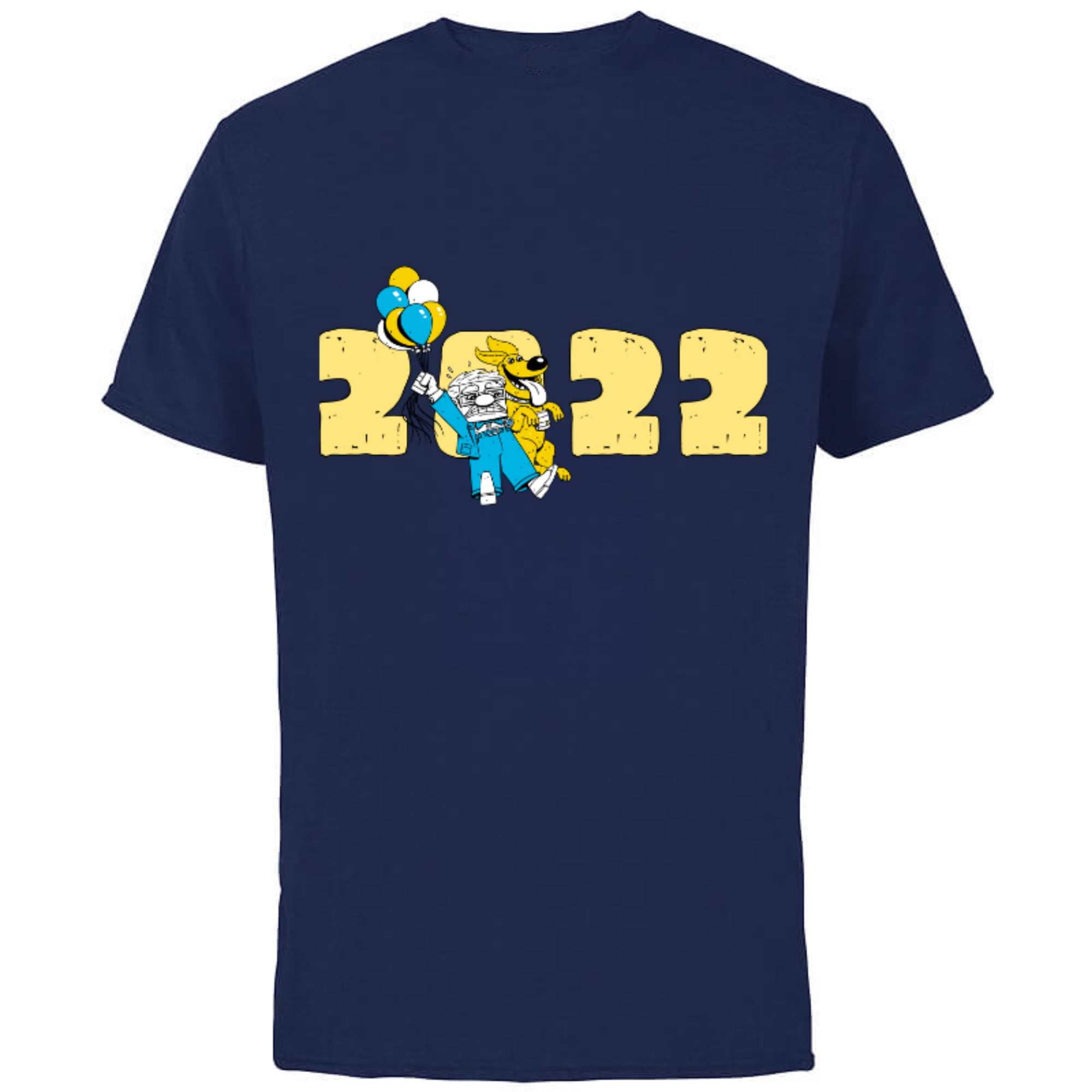 Disney and Pixar’s Up Carl and Dug 2022 - Short Sleeve Cotton T-Shirt ...