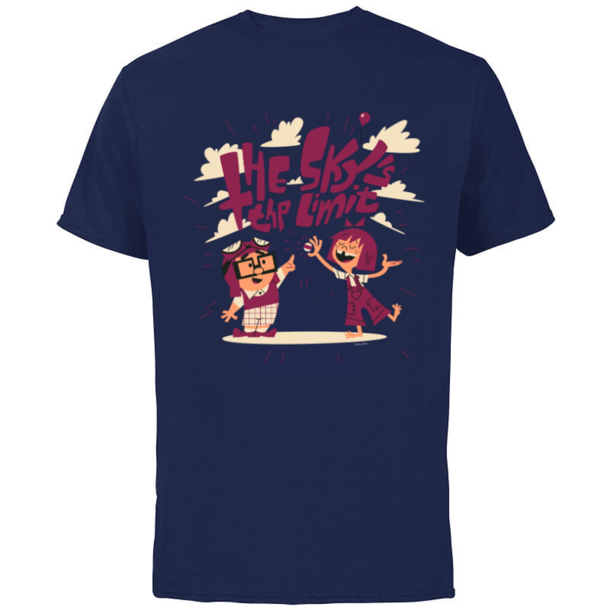 Disney and Pixar’s Up Carl and Ellie The Sky’s the Limit - Short Sleeve ...