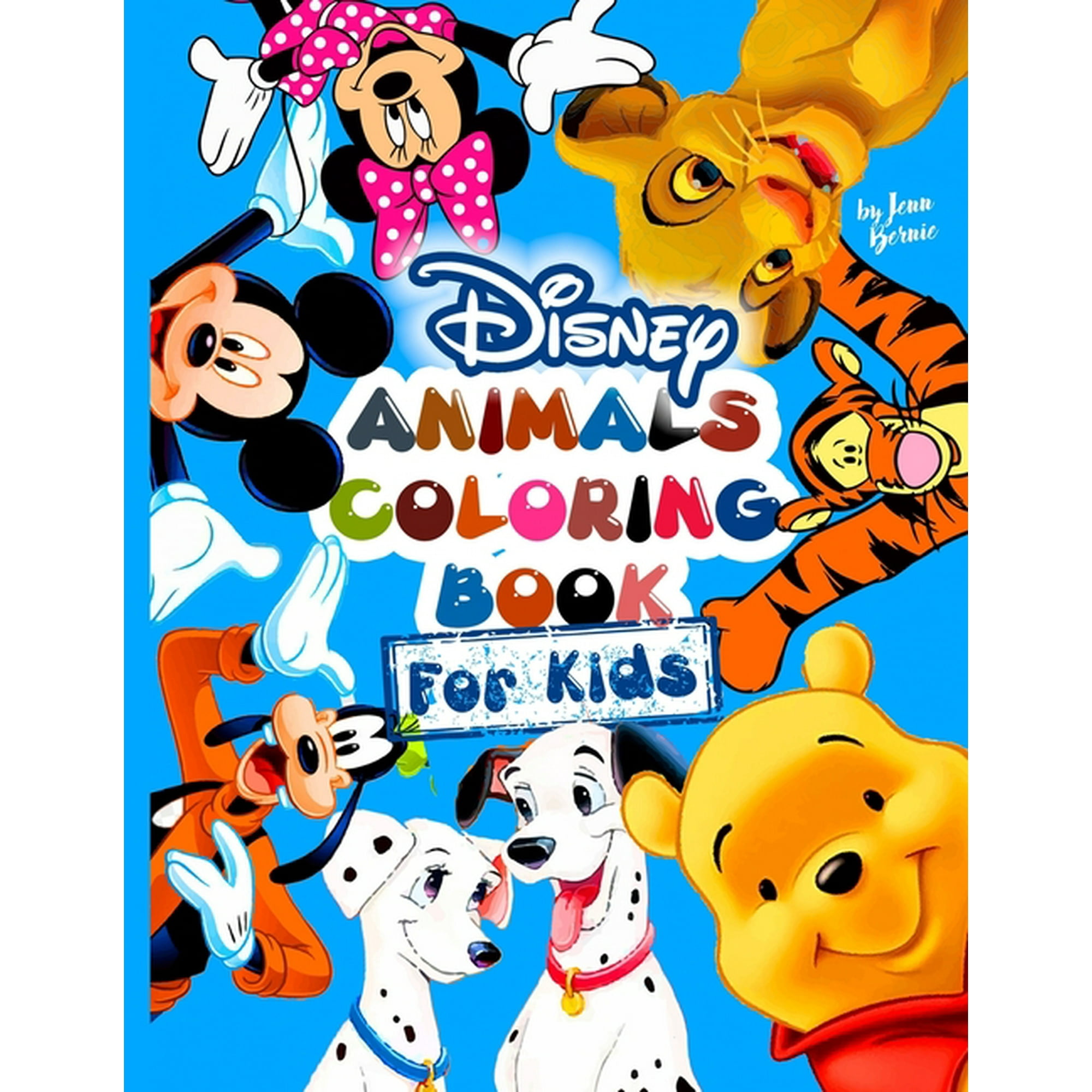 Cute Disney Characters Coloring Pages