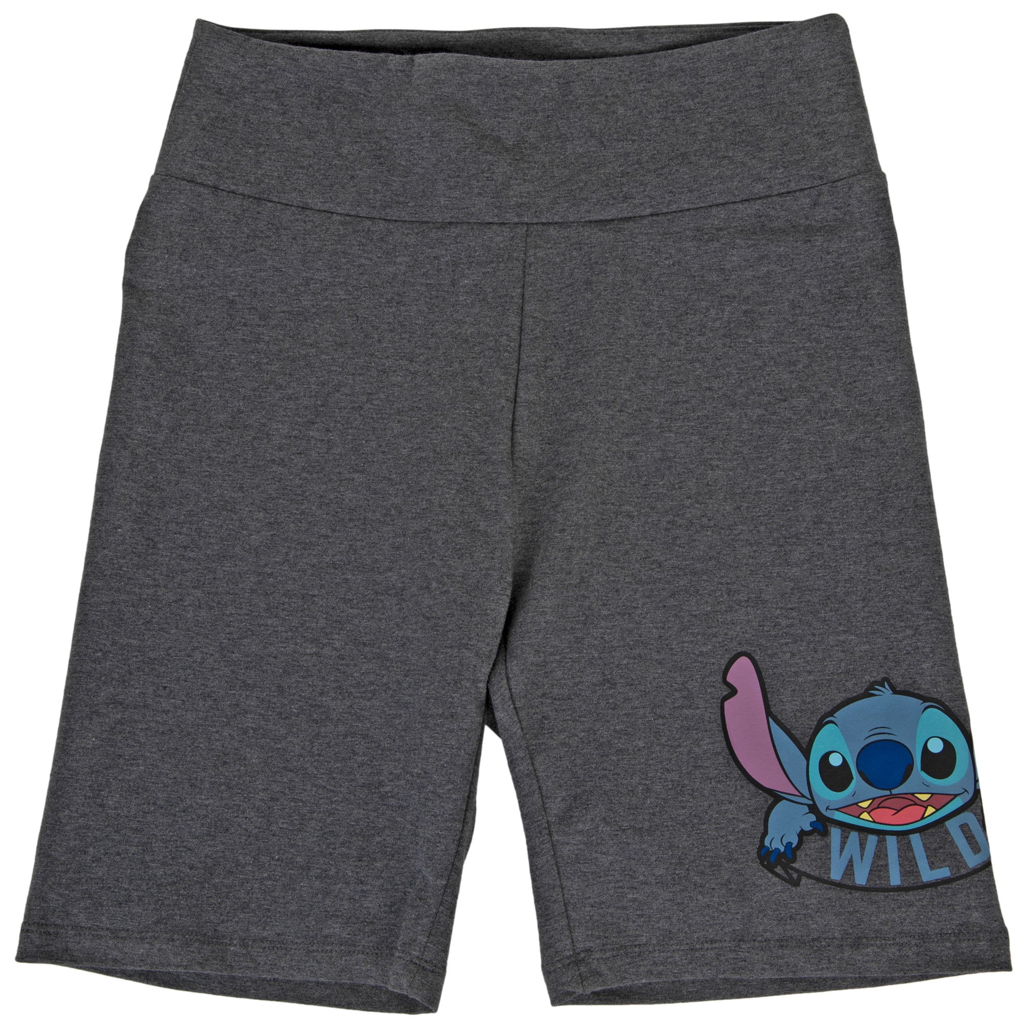Disney's Lilo And Stitch Team Trouble Stitch Women's Biker Shorts-Large ...