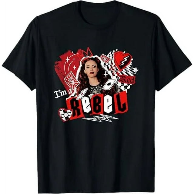 Disney descendants. the rise of red I'm a rebel T-shirt - Walmart.com