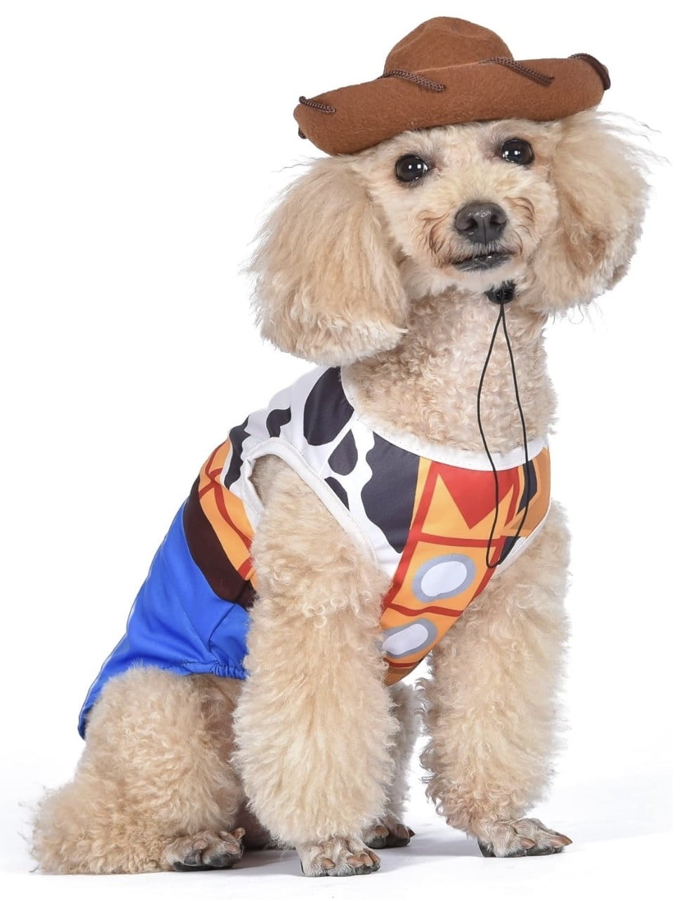 Disney for Pets Halloween Toy Story Woody Dog Costume Size Large Cowboy ...