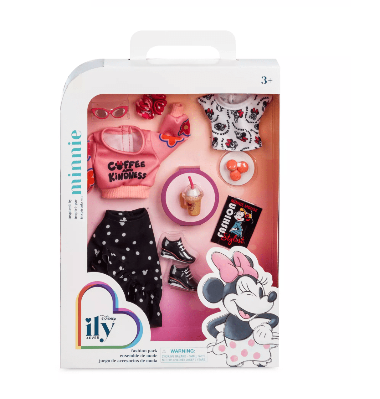 Disney ily 4EVER Doll Fashion Pack, Inspired by Minnie, 10 Pieces, Ages ...