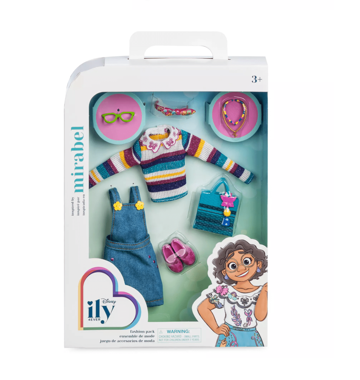 Disney ily 4EVER Doll clothing with Sweater, Plastic, 8 Pieces ...