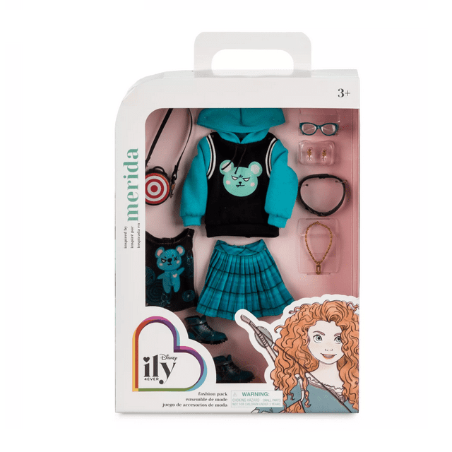 Disney ily 4EVER Princess Toys: Brave Merida Fashion Pack, New with Box ...