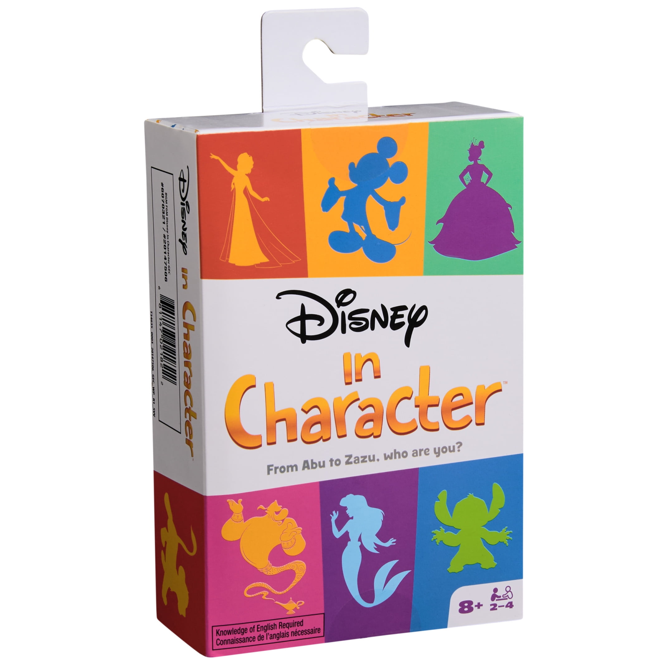 Disney in Character Card Game, Kids Games, Family Games, Disney Games ...