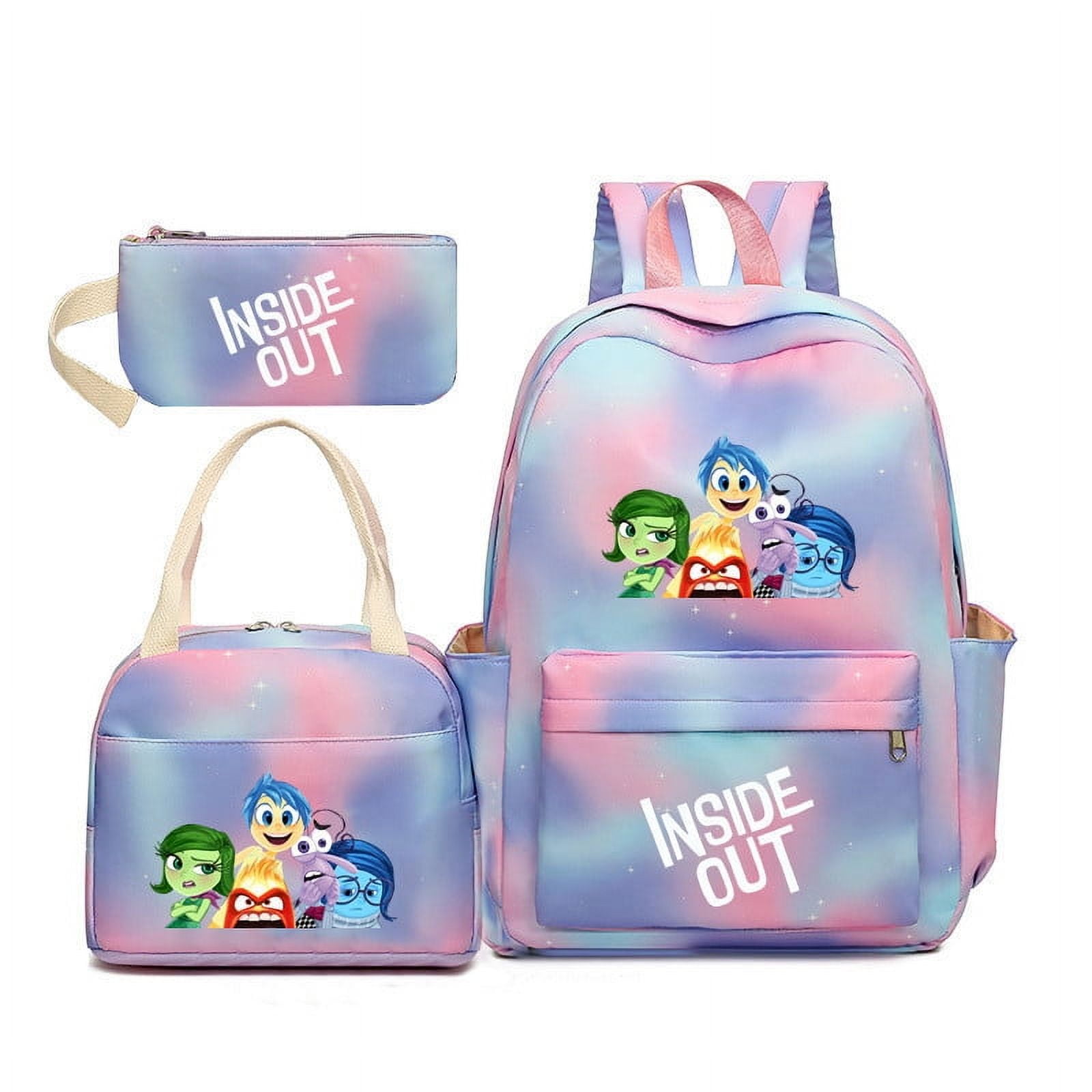 Disney-inside-out Anime Backpacks Sets, Cartoon Laptop Backpack with ...