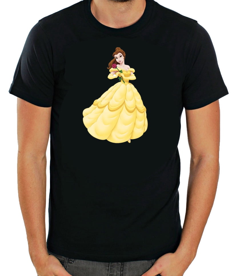 Disney princess characters Short Sleeve White T Shirt Men R104 ...