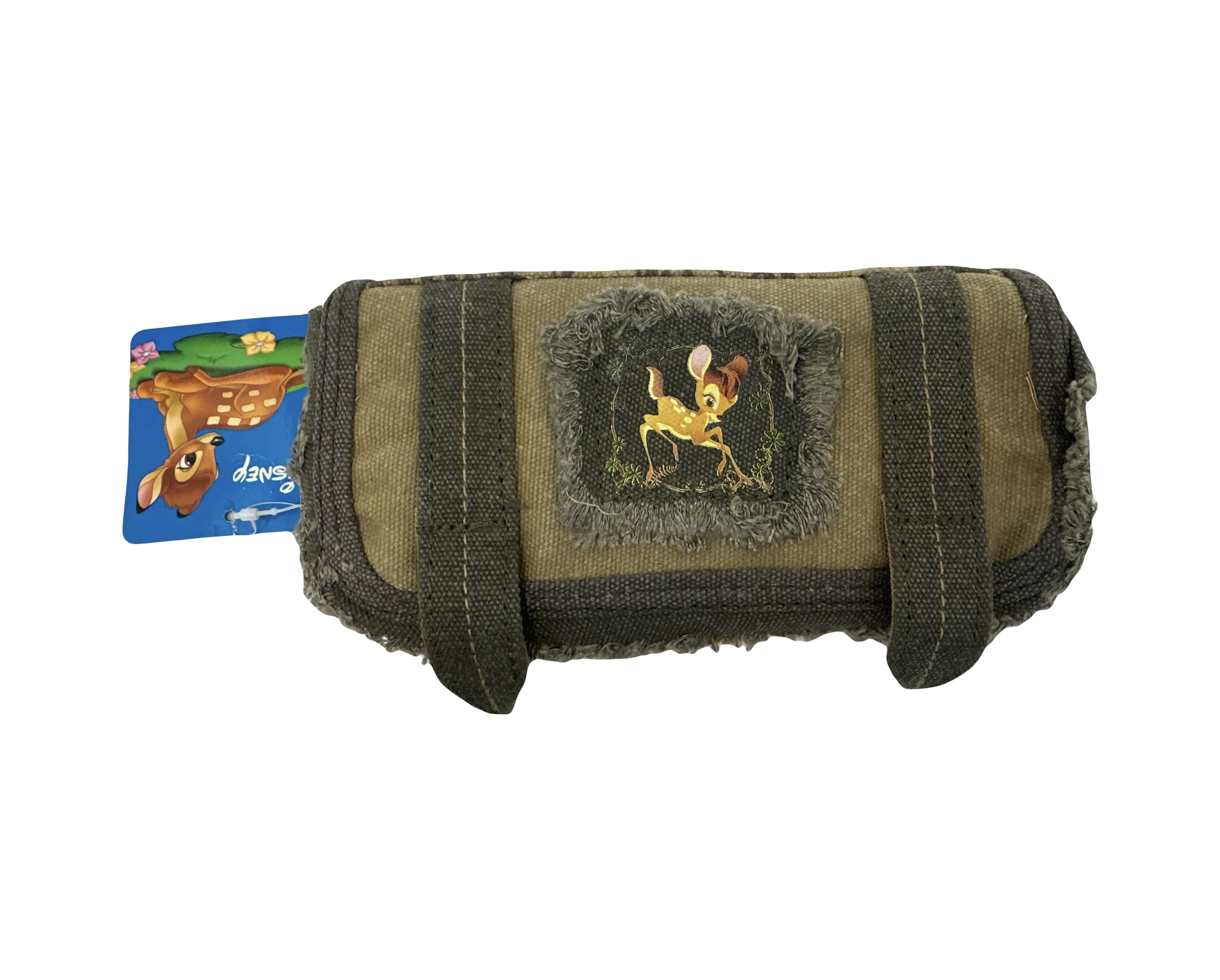 Disney's Bambi Wallet - Green Olive Green Fabric Checkbook Wallet ...