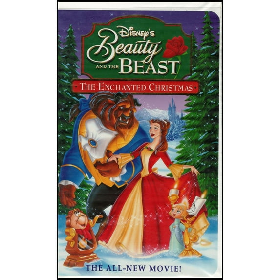 Disney's Beauty and the Beast - The Enchanted Christmas (VHS Tape ...